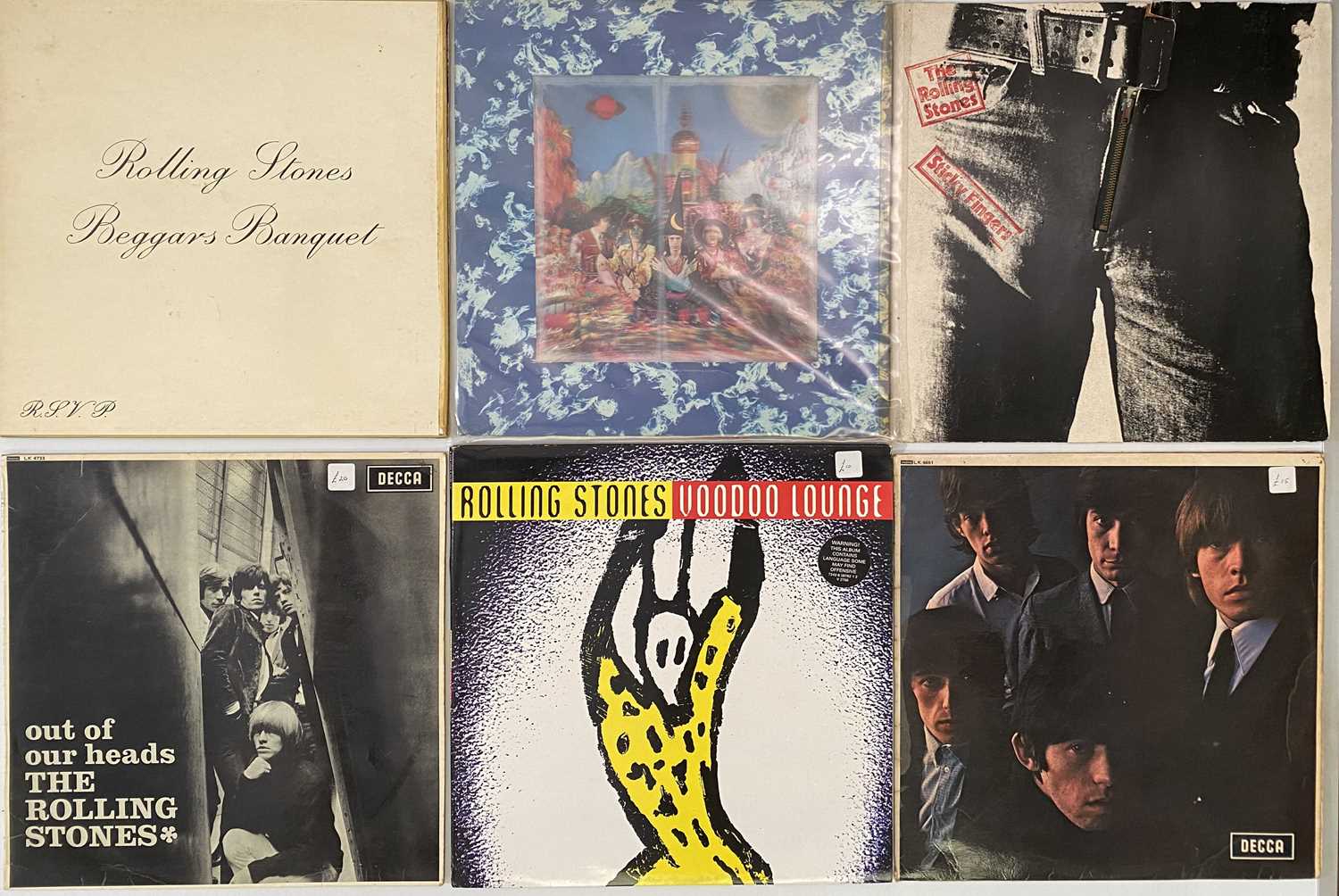 Lot 1185 - THE ROLLING STONES - LP COLLECTION