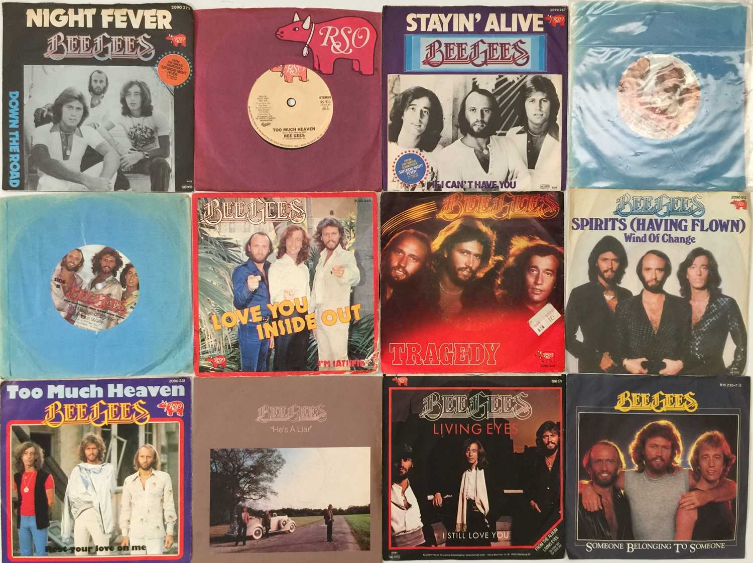 Lot 1207 - THE BEE GEES - 7" COLLECTION