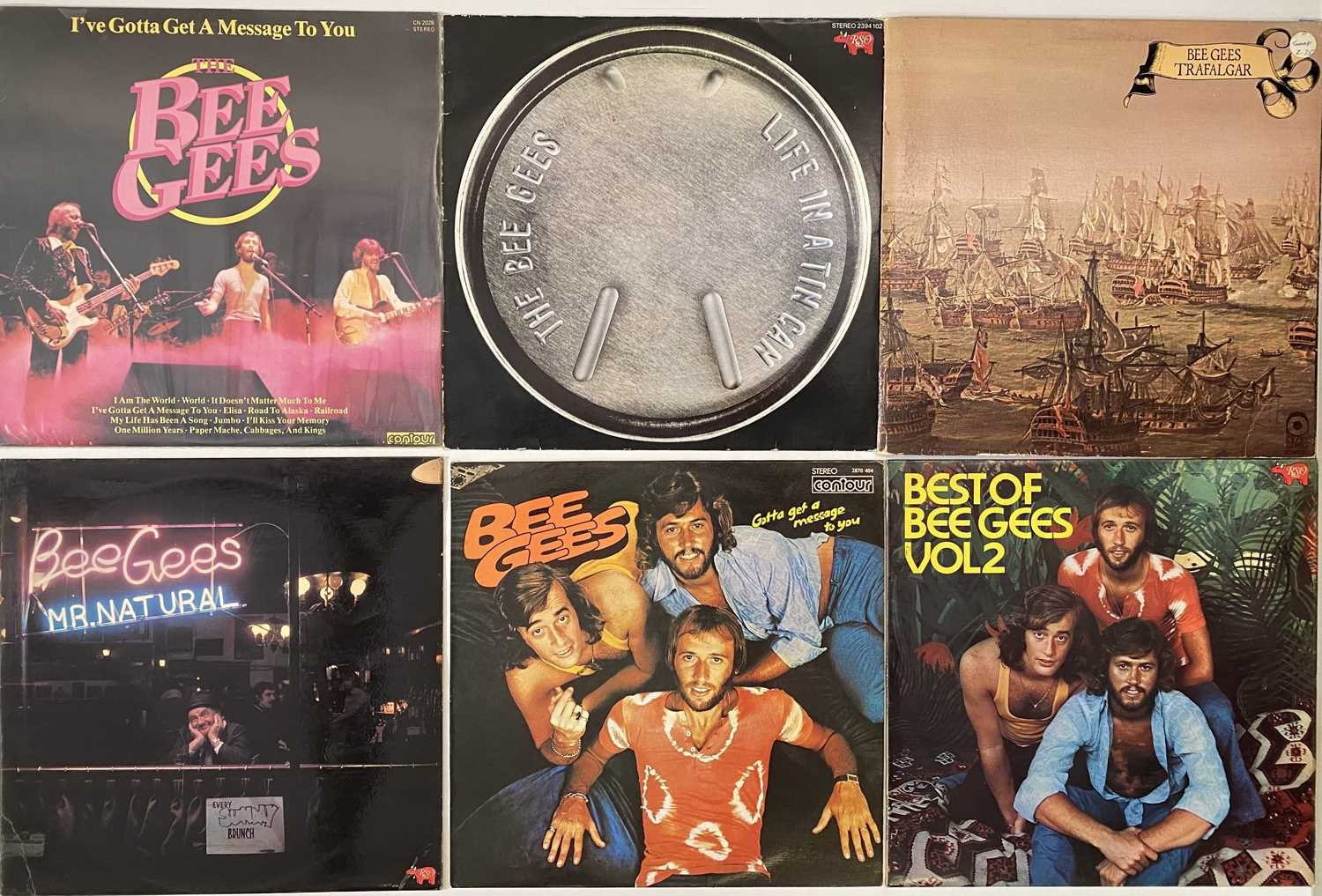 Lot 1209 - BEE GEES - LP COLLECTION