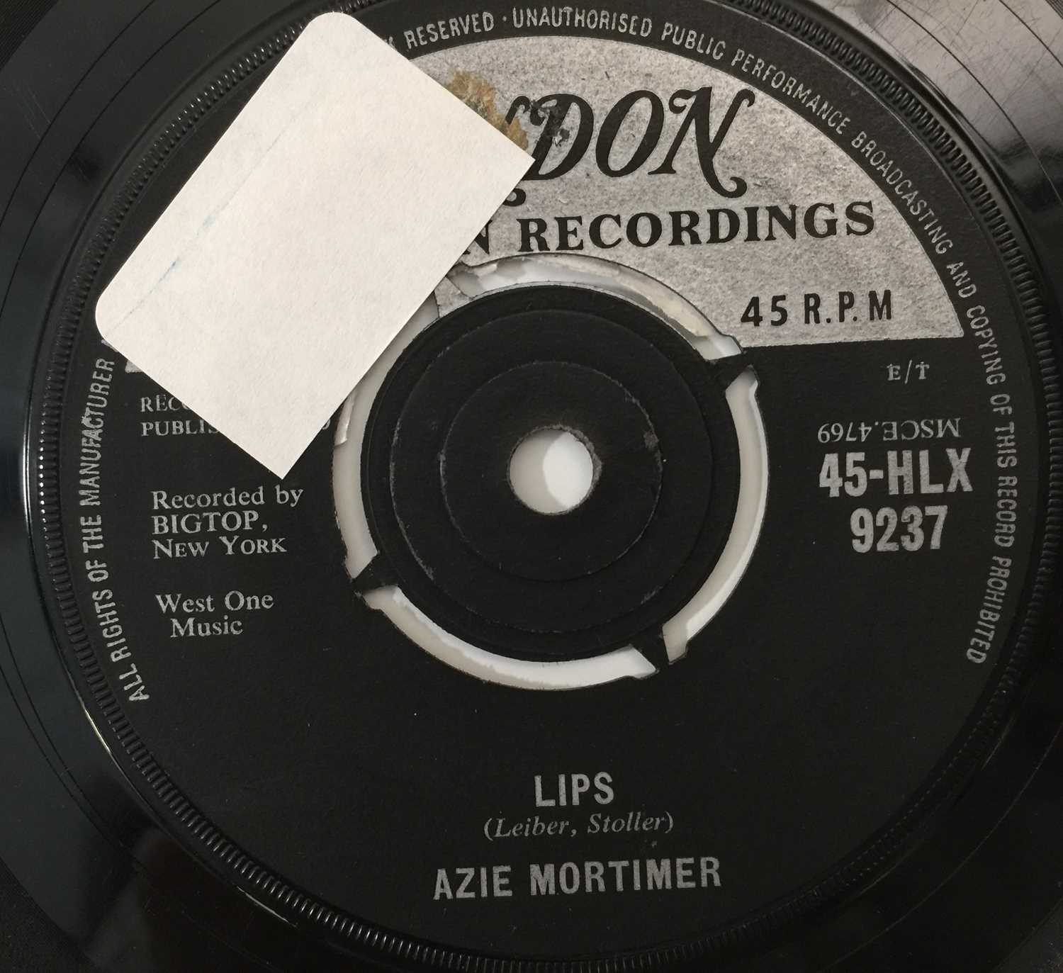 Lot 1219 - AZIE MORTIMER - LIPS 7" (ORIGINAL UK COPY
