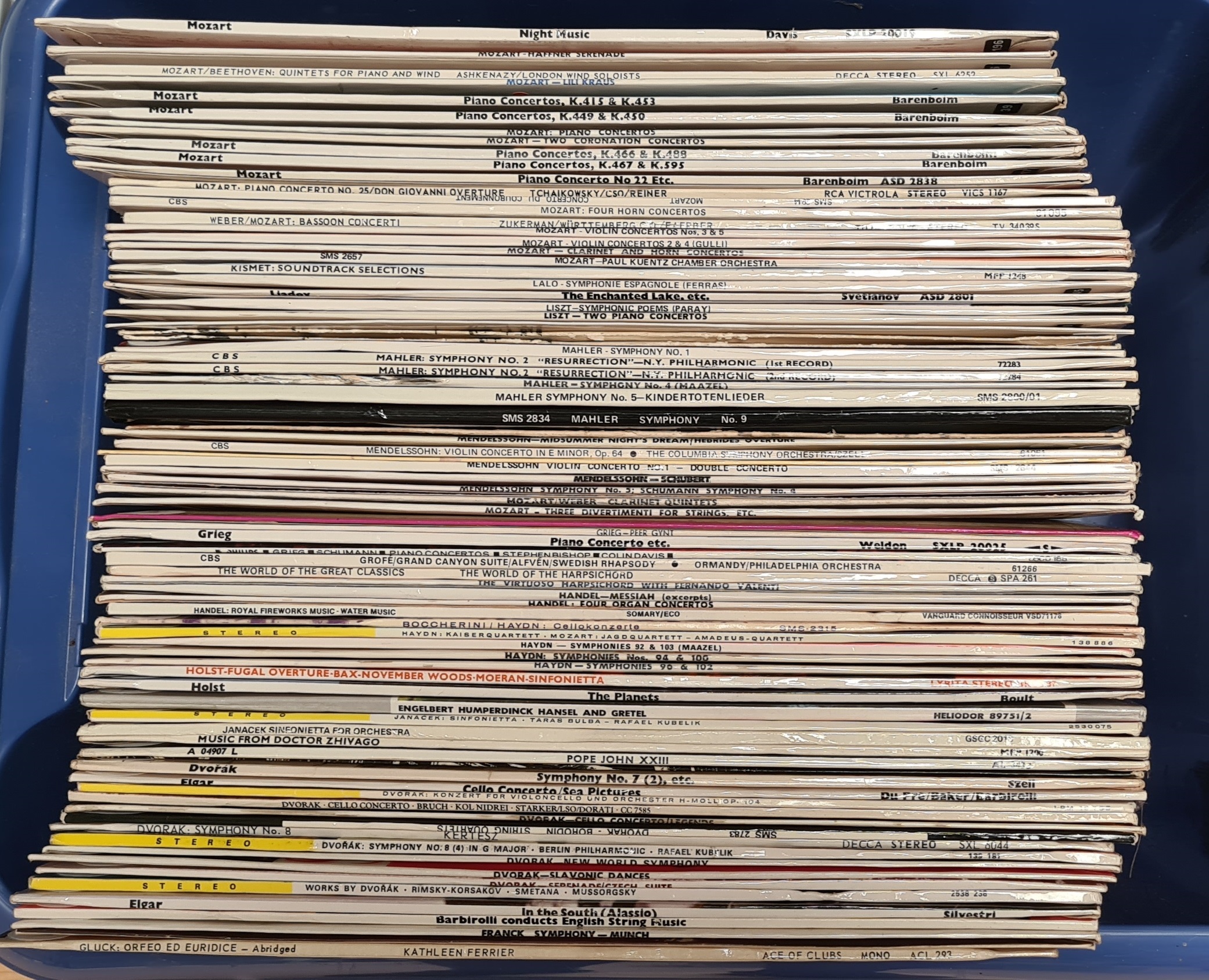 Lot 121 - CLASSICAL - LP COLLECTION (LINK TO FULL LIST