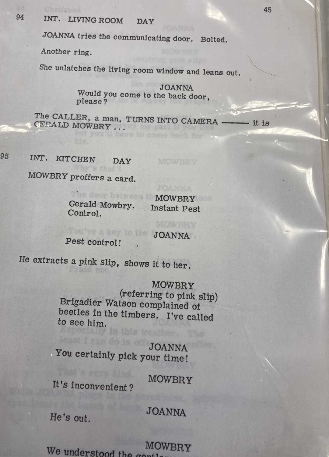 Lot 144 - DOCTOR WHO WRITERS PIP AND JANE BAKER