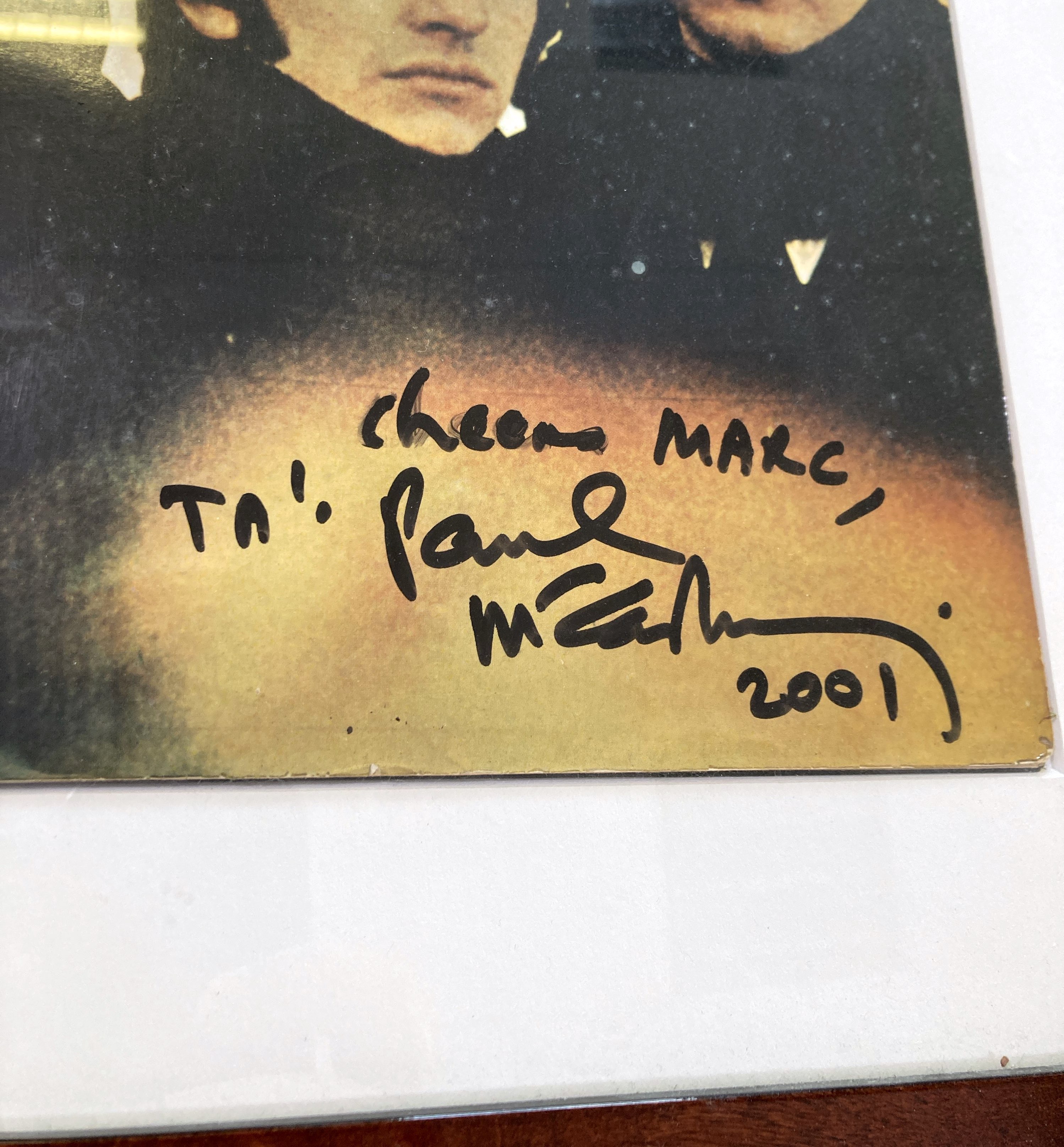 Lot 247 - THE BEATLES / PAUL MCCARTNEY - SIGNED ALBUM