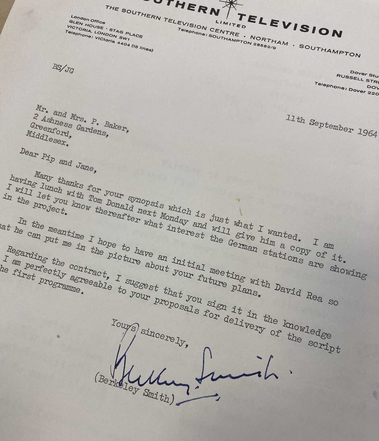 Lot 145 - DOCTOR WHO WRITERS PIP AND JANE BAKER