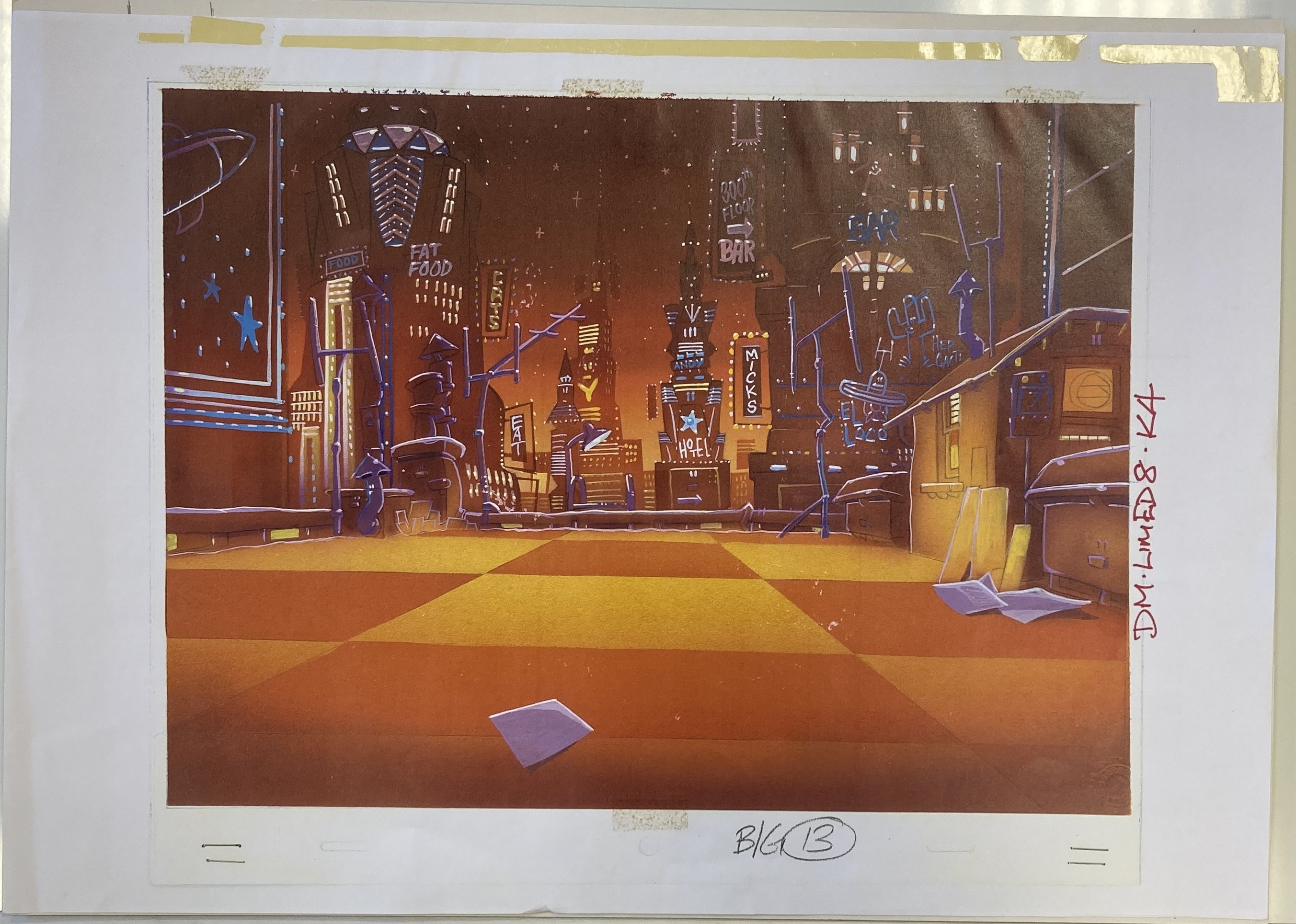 Lot 148 - DANGER MOUSE - BRIAN COSGROVE SIGNED LETTER