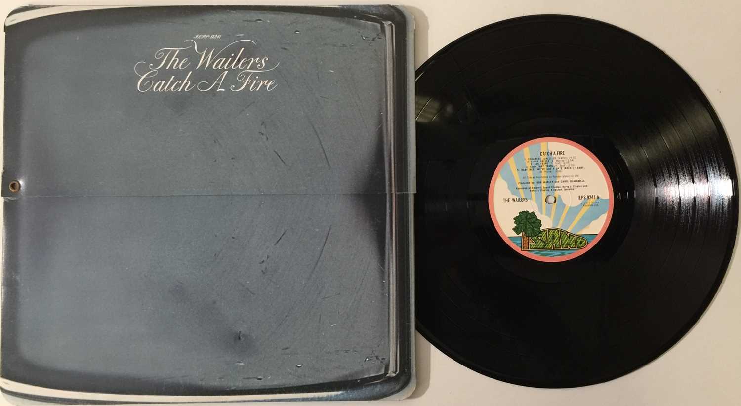 Lot 43 - THE WAILERS - CATCH A FIRE LP (UK ORIGINAL