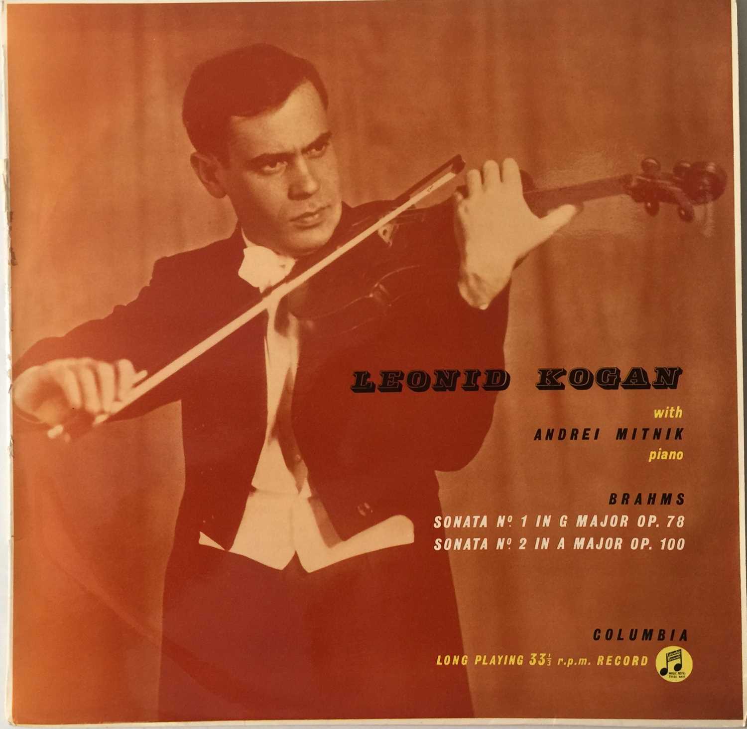 Lot 58 - LEONID KOGAN - SONATA No. 1 IN G MAJOR - 33CX