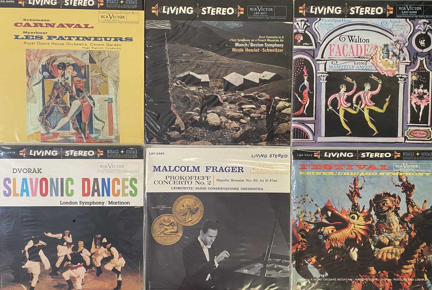 Lot 69 - CLASSICAL LPs - 'CLASSIC RECORDS' - LIVING