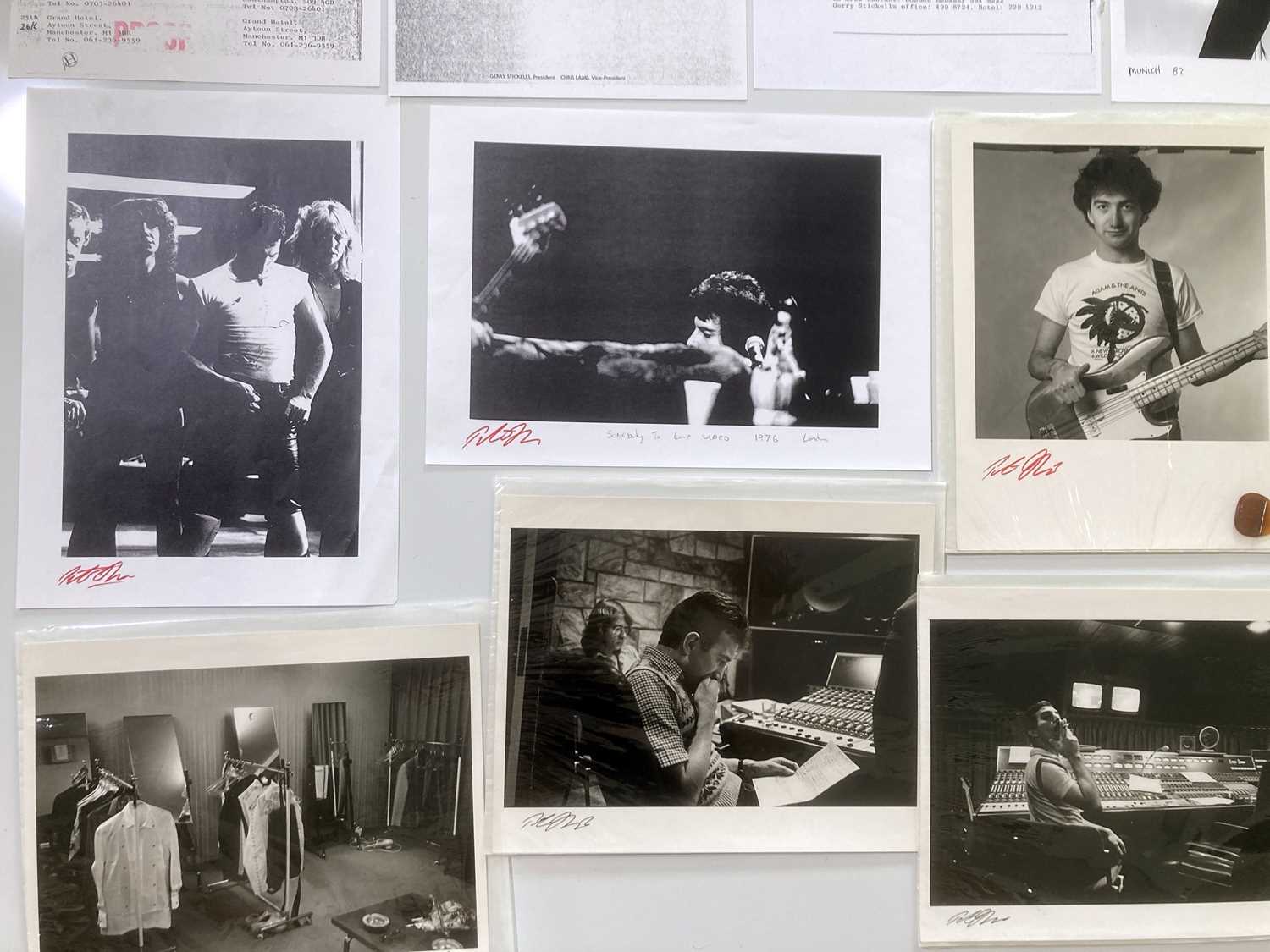 Lot 59 - QUEEN - ORIGINAL PHOTOS BY PETER HINCE,