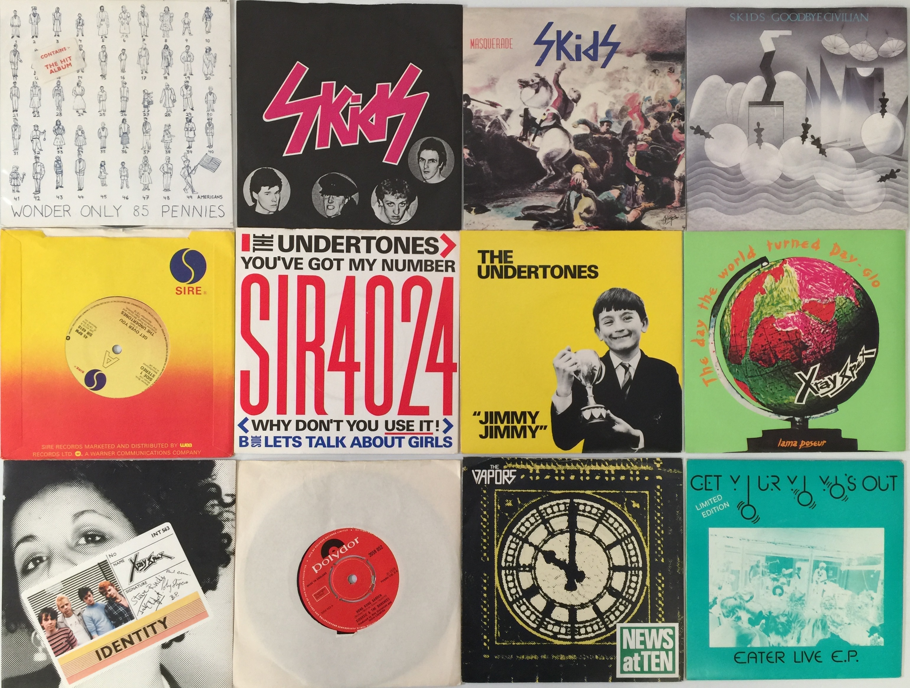 Lot 69 - CLASSIC PUNK/ POST PUNK - 7" COLLECTION