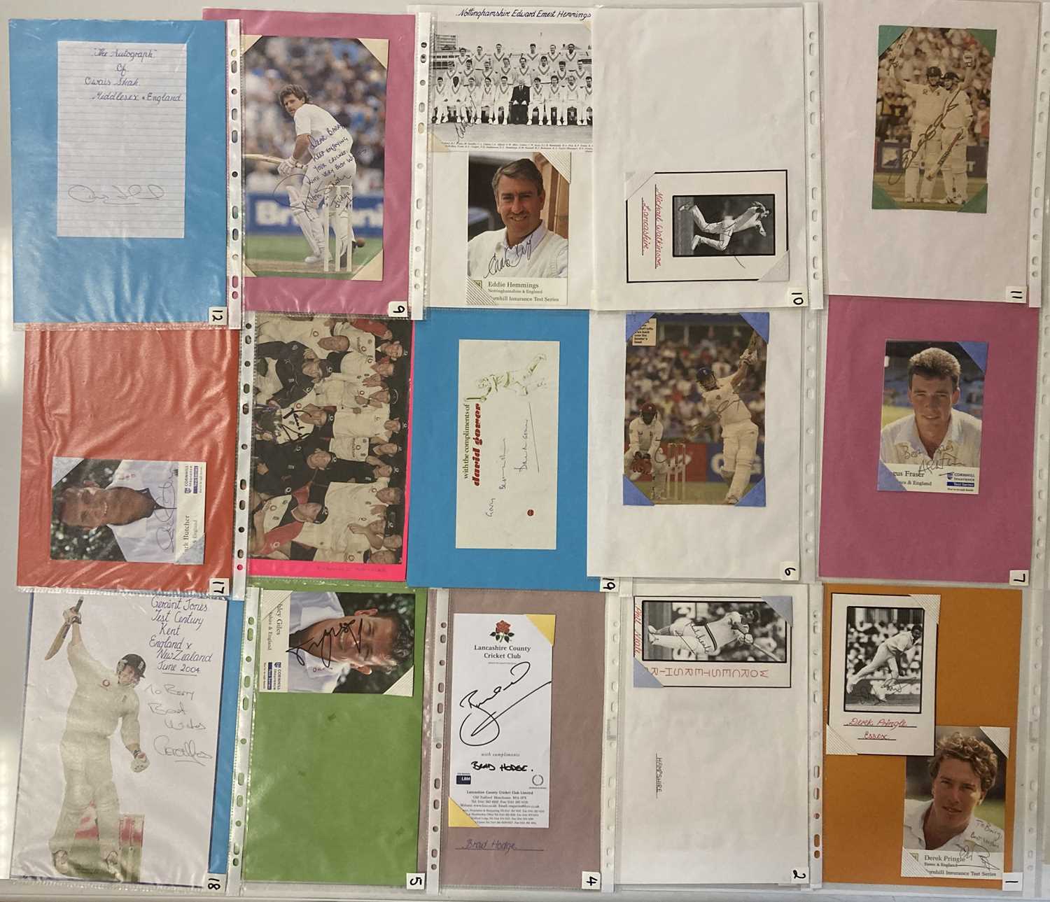 Lot 167 - SPORTS AUTOGRAPHS - CRICKET