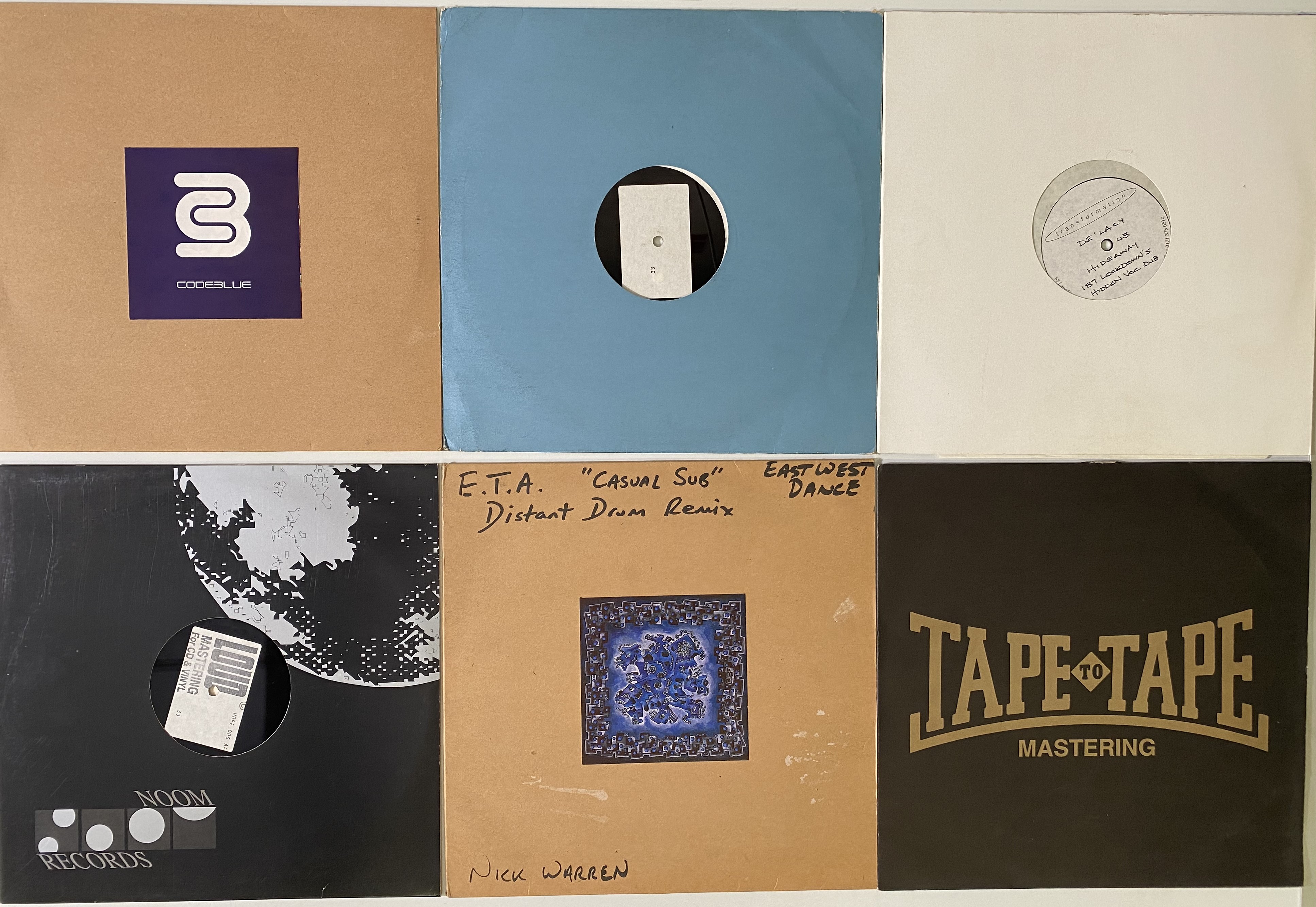 Lot 27 - 12" ACETATES / MASTERS