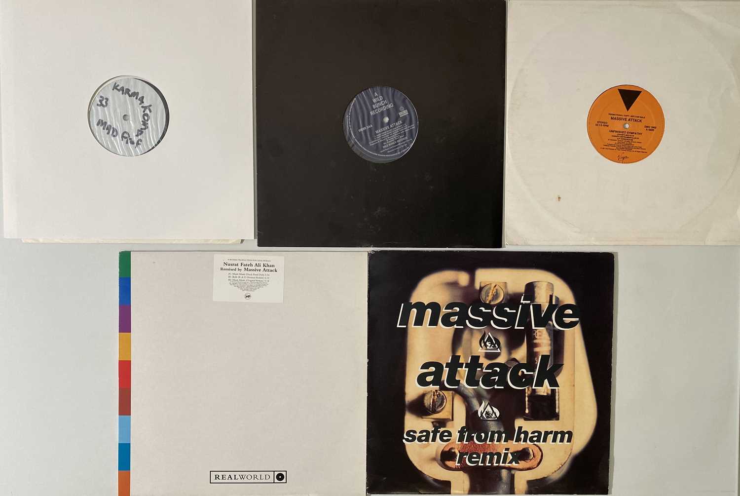 Lot 28 - MASSIVE ATTACK - 12" COLLECTION