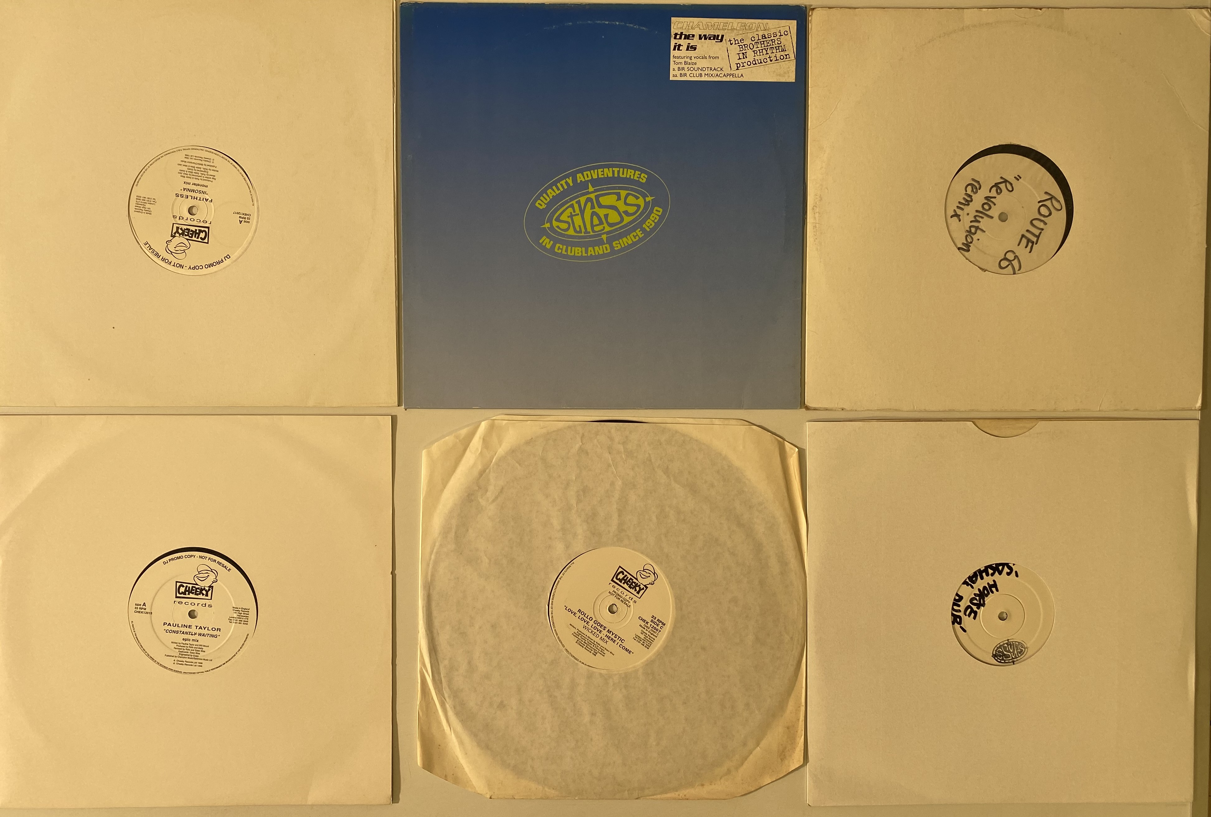 Lot 39 - STRESS / CHEEKY - 12" COLLECTION