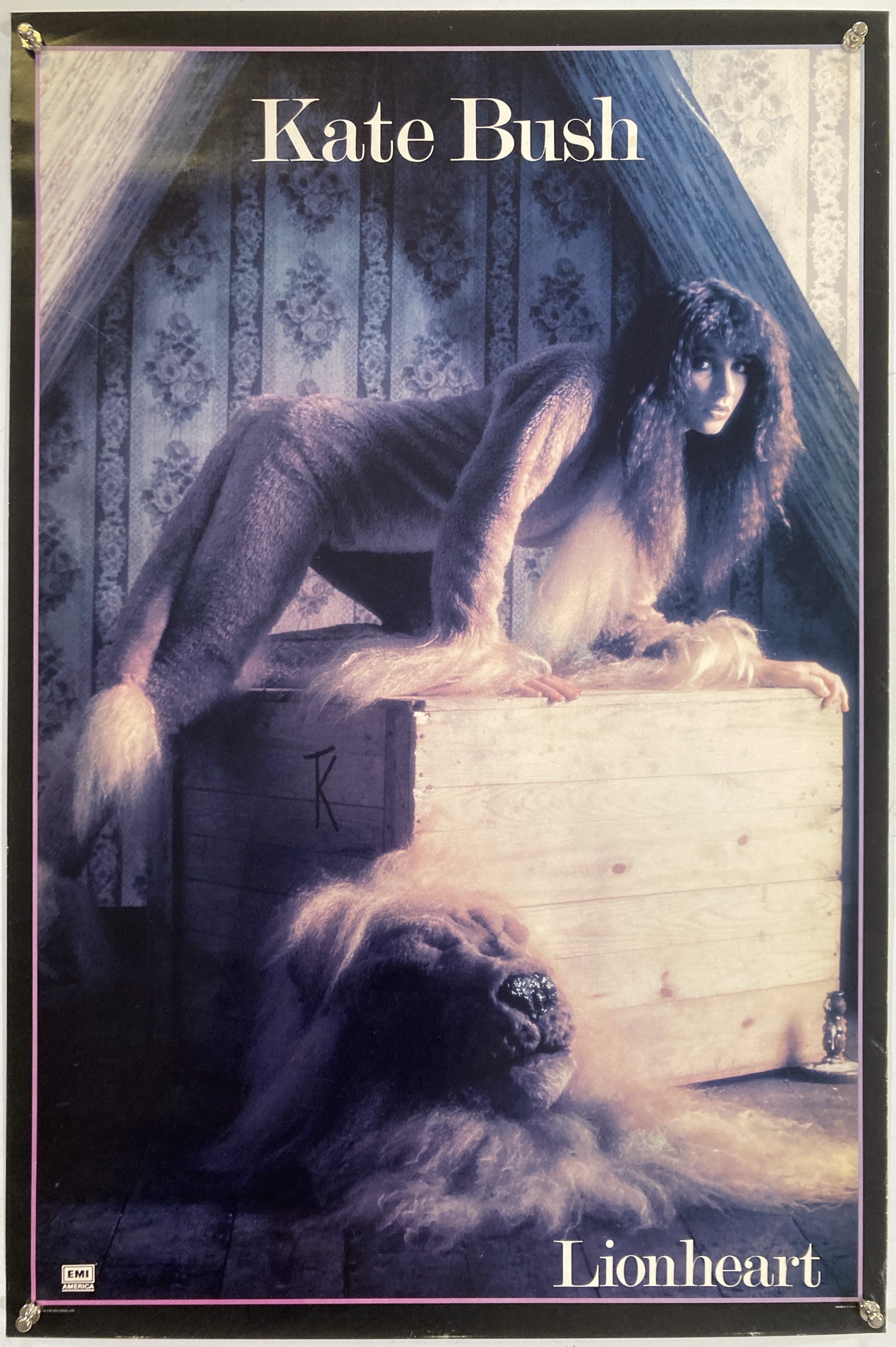 Lot 165 - KATE BUSH - LIONHEART POSTERS.