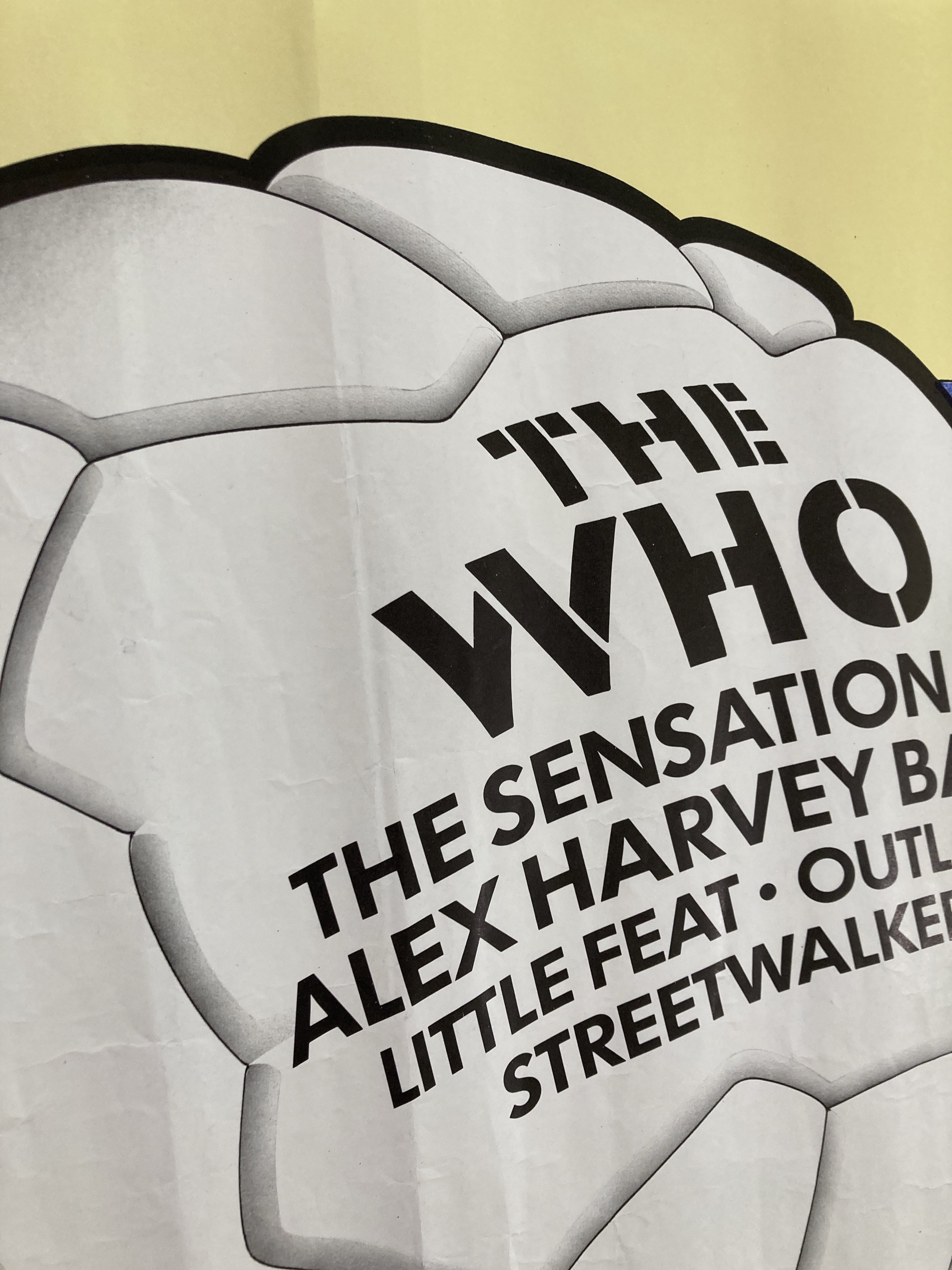 Lot 167 - THE WHO - ORIGINAL 1976 'PUT THE BOOT IN'