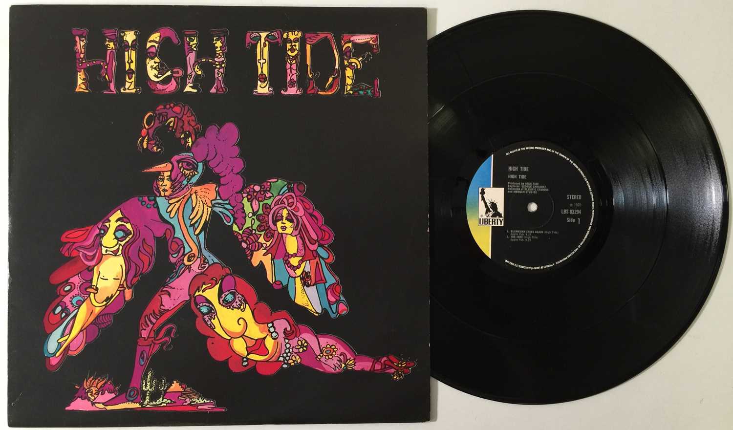 Lot 186 - HIGH TIDE - S/T LP (UK STEREO OG - LIBERTY