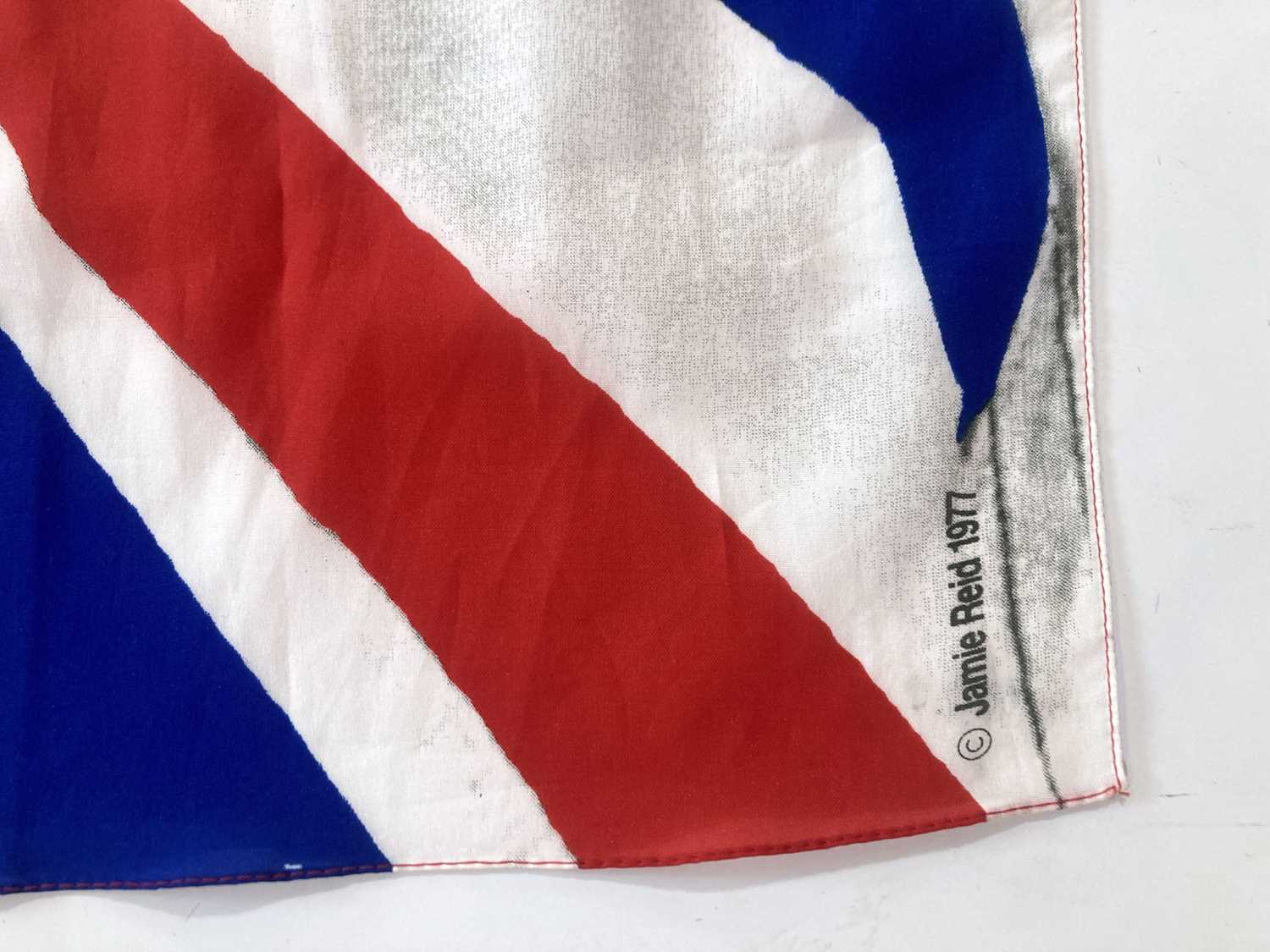 Lot 422 Original Sex Pistols God Save The Queen Flag 5003