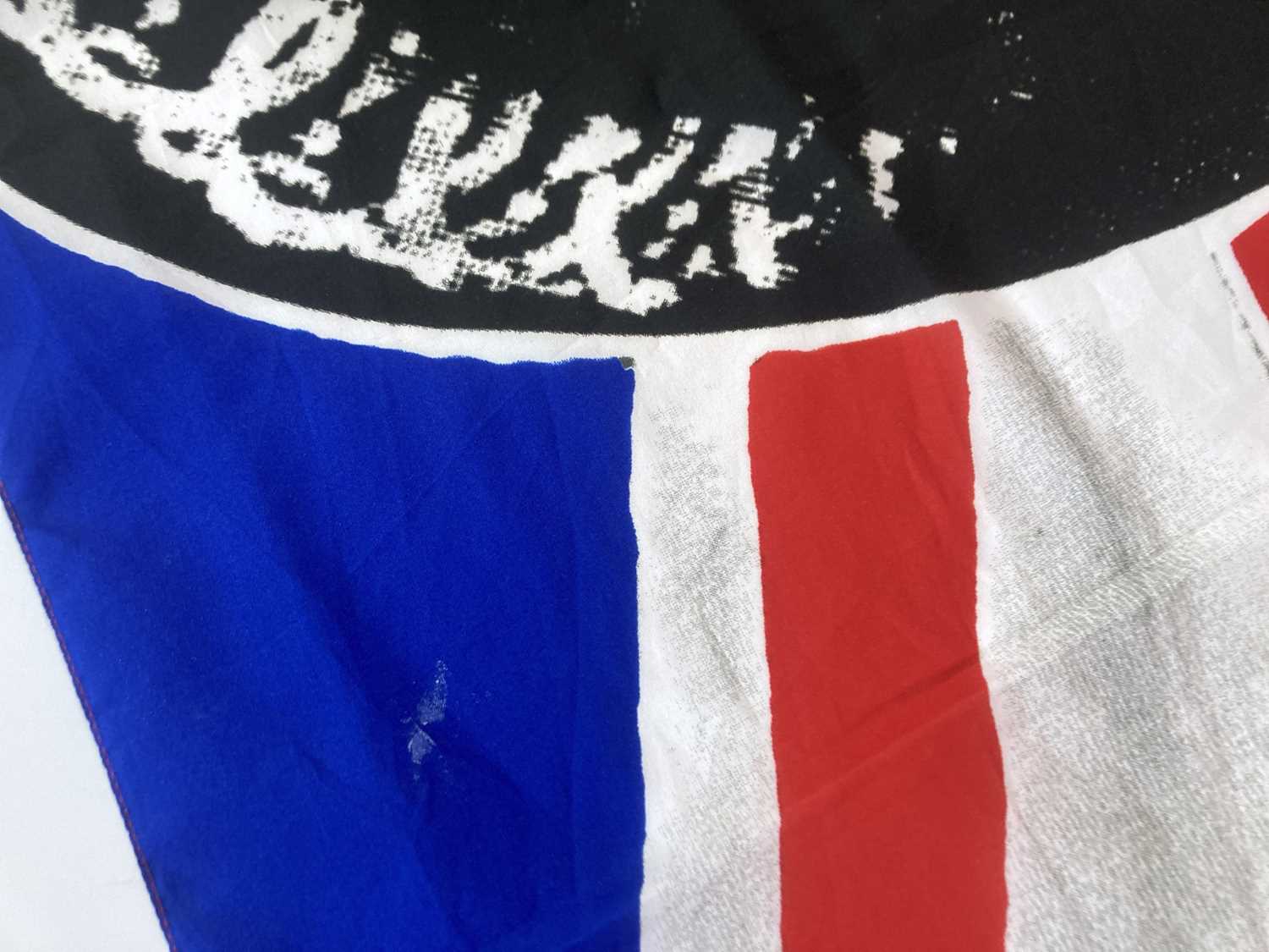 Lot 422 Original Sex Pistols God Save The Queen Flag 4232