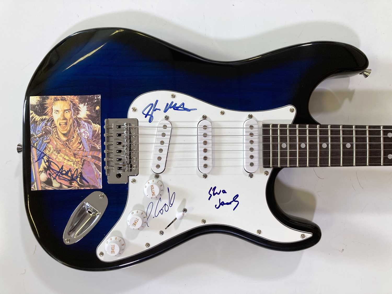 Lot 421 The Sex Pistols A Signed Electric Guitar