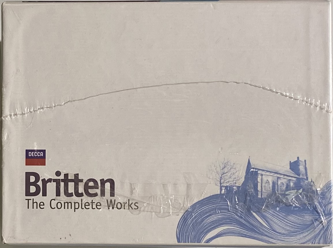 Lot 110 - BRITTEN - THE COMPLETE WORKS - CD BOX SET