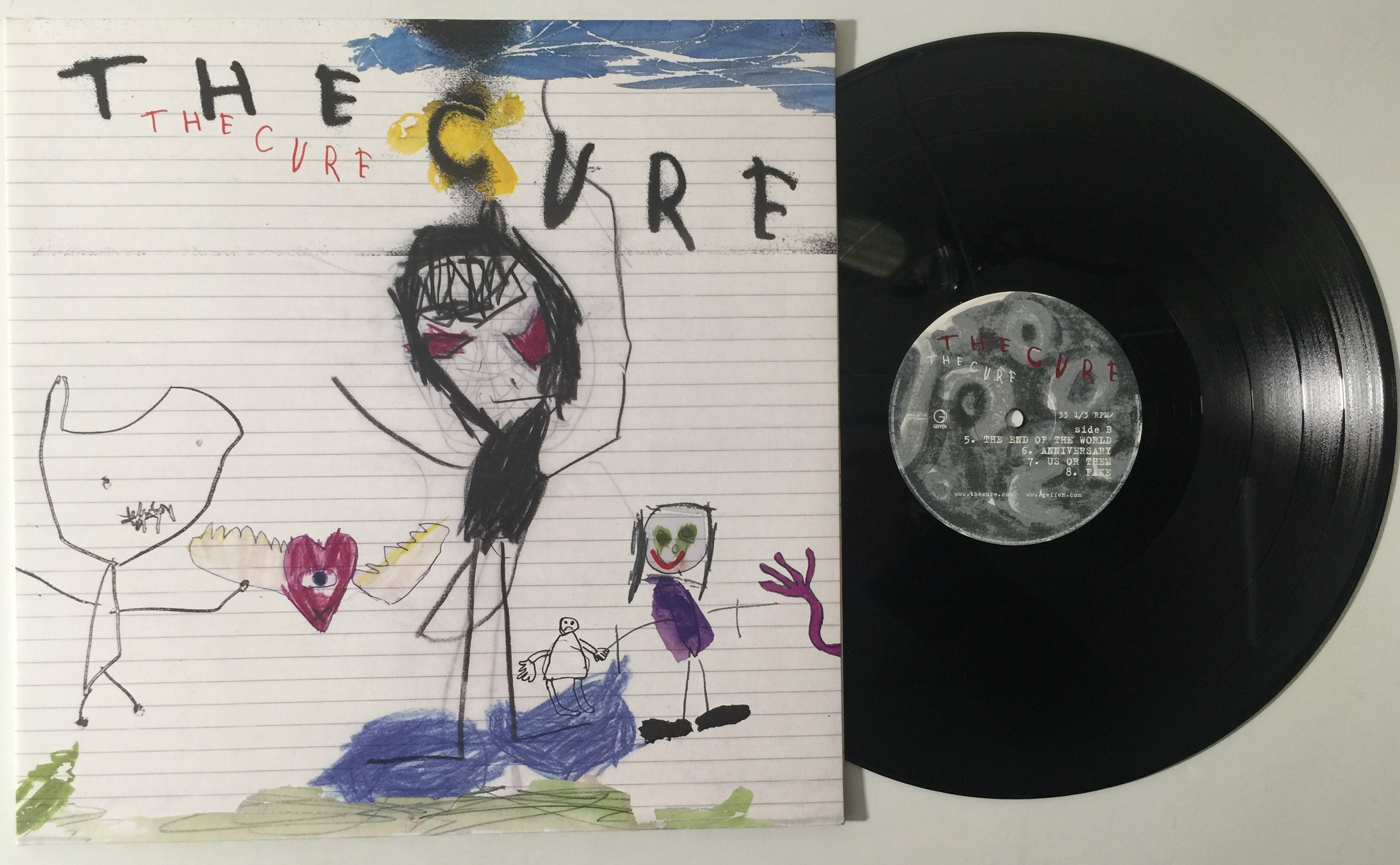Lot 318 - THE CURE - THE CURE LP (ORIGINAL EU 2004
