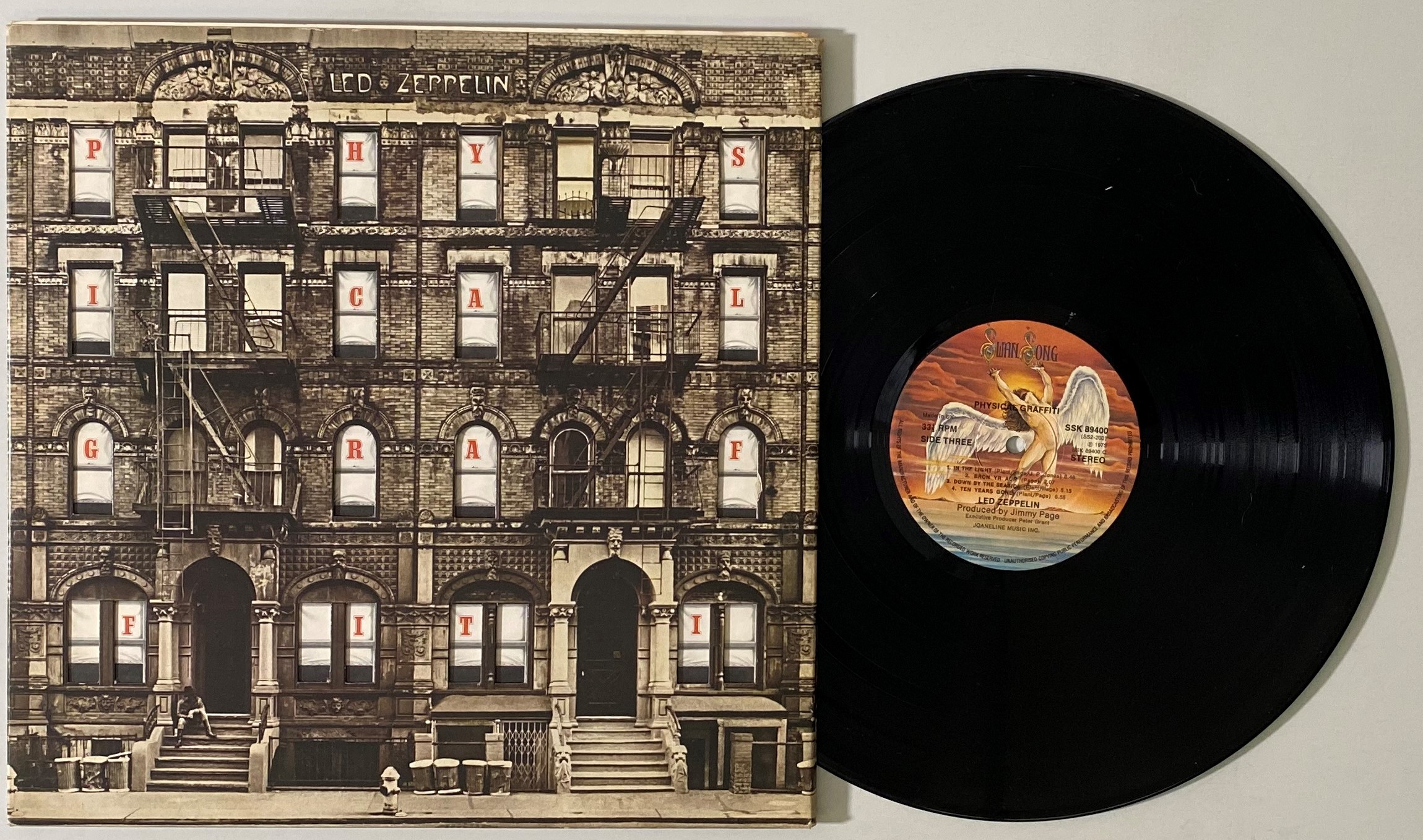 Lot 118 - LED ZEPPELIN - STUDIO LPs
