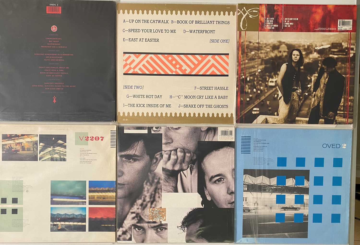 Lot 129 - SIMPLE MINDS - LP COLLECTION