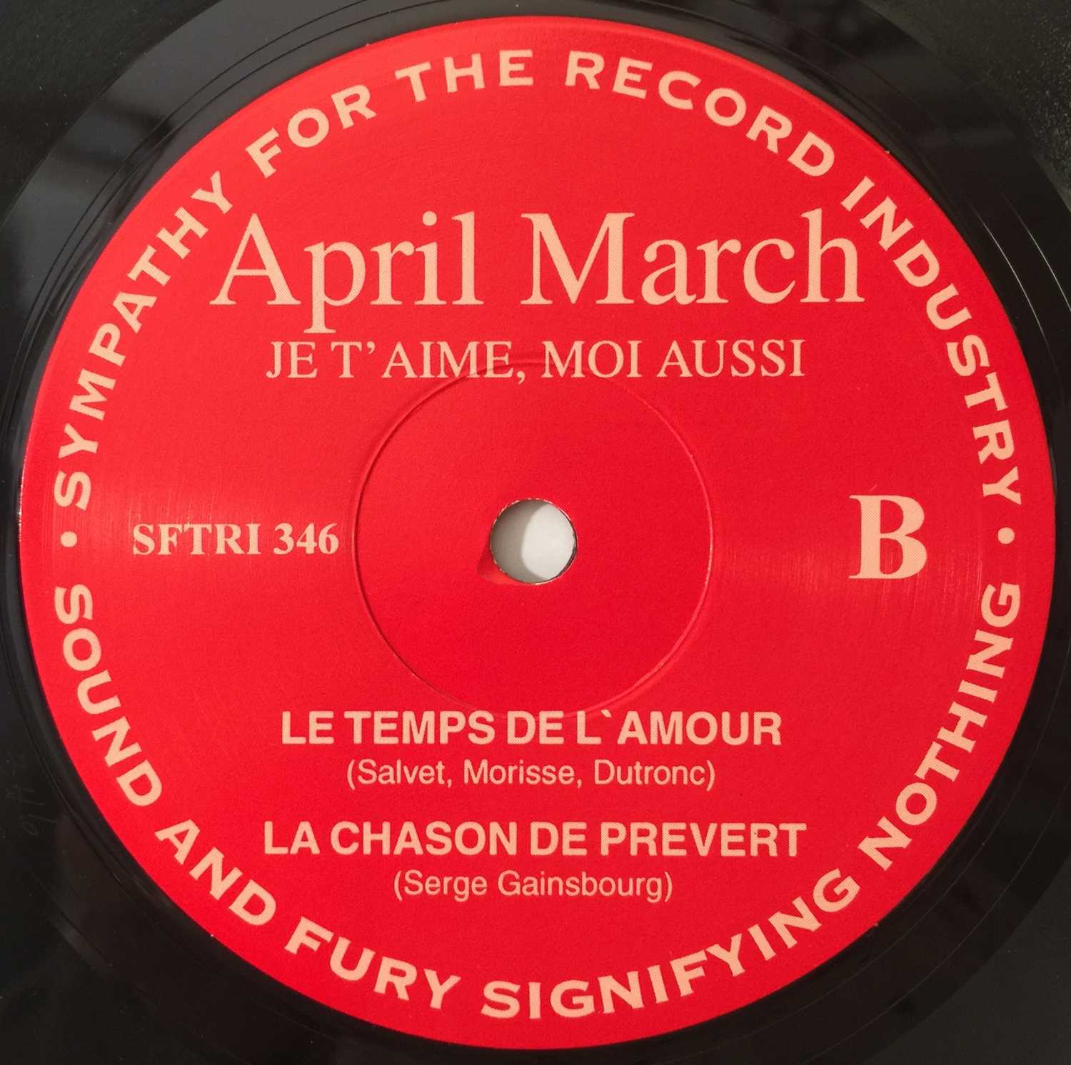 Lot 667 - APRIL MARCH - CHICK HABIT 2x 7" EP (CHANSON