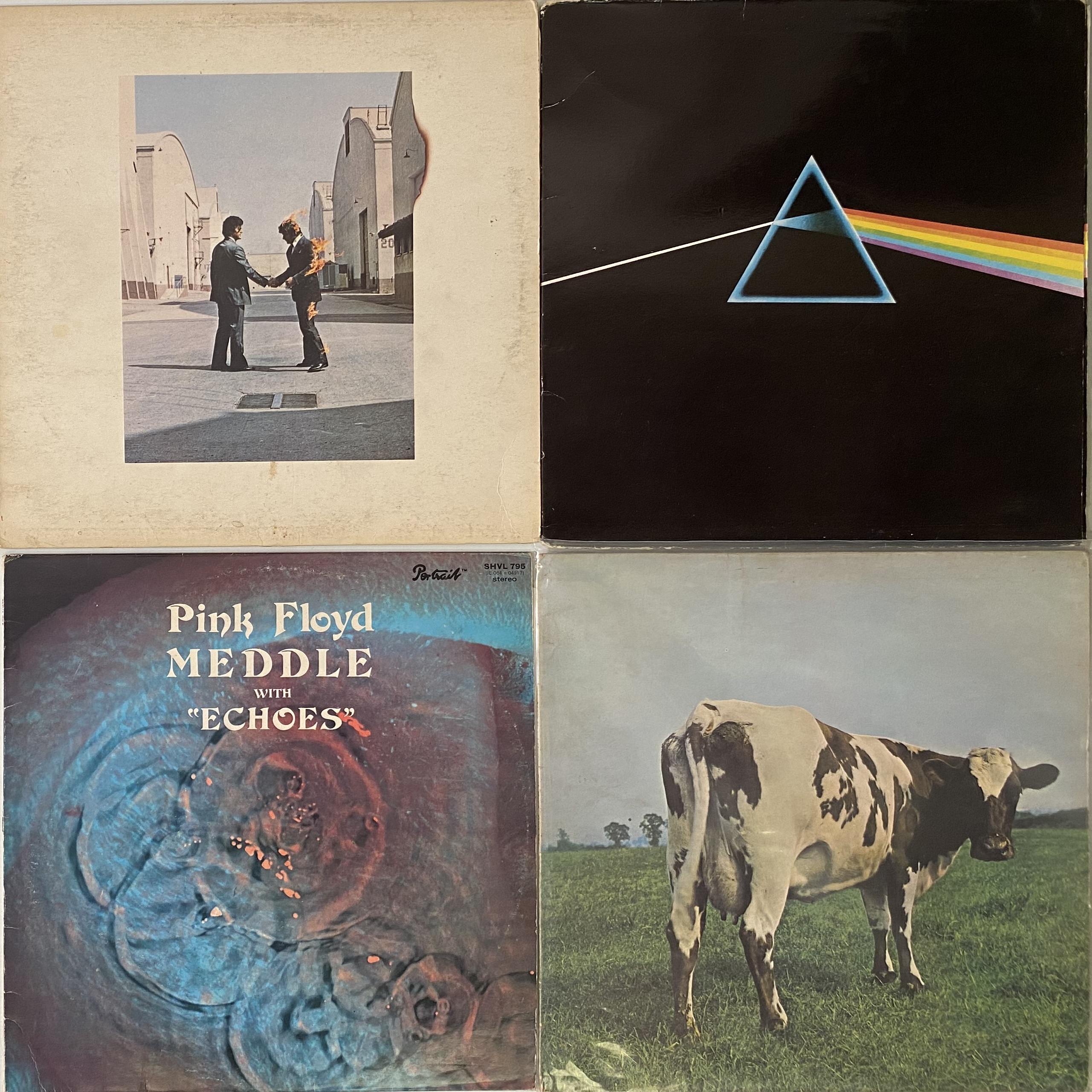 Lot 680 - PINK FLOYD/ ART ROCK - LP PACK