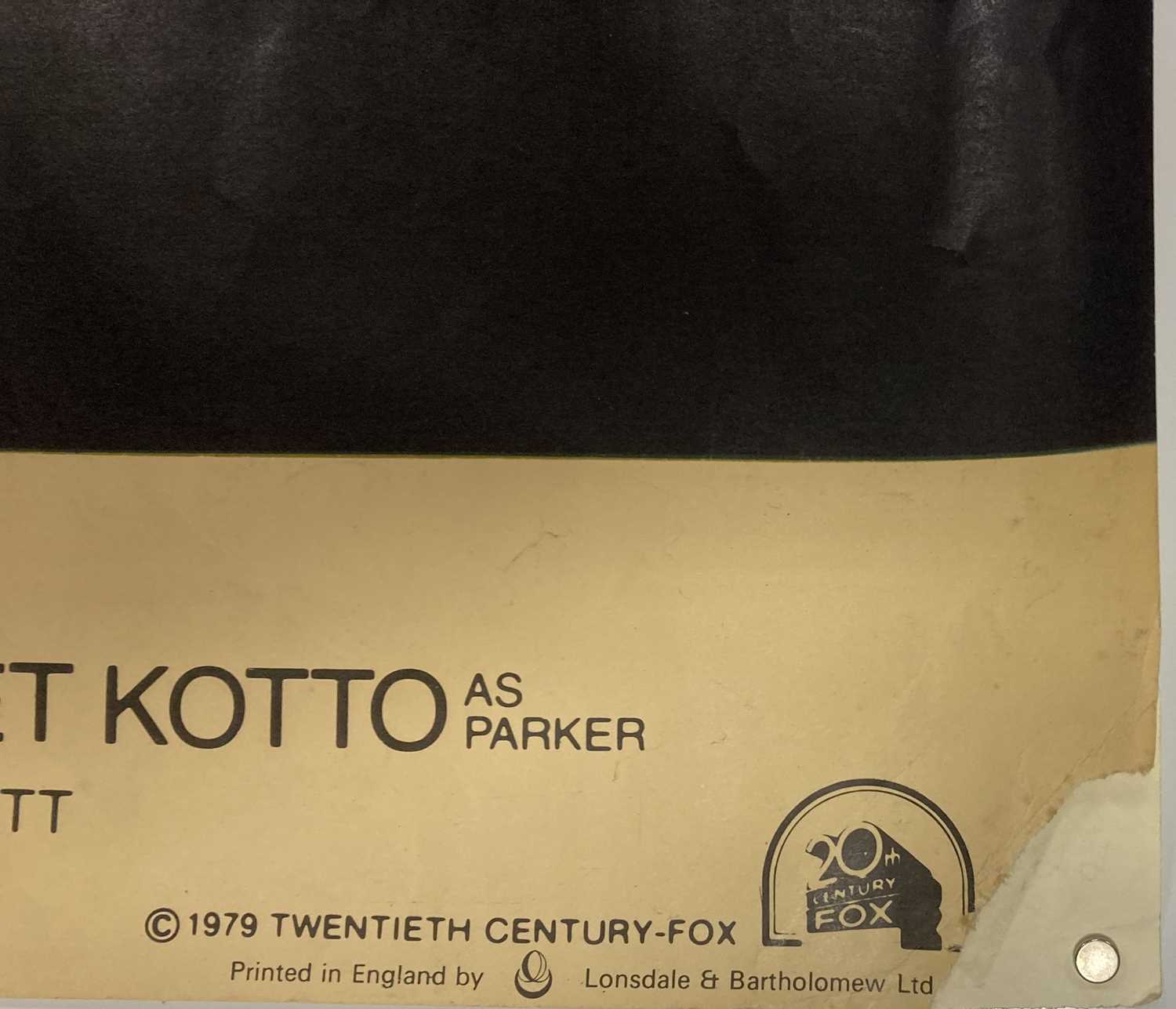 Lot 29 - ALIEN UK QUAD POSTER 1979