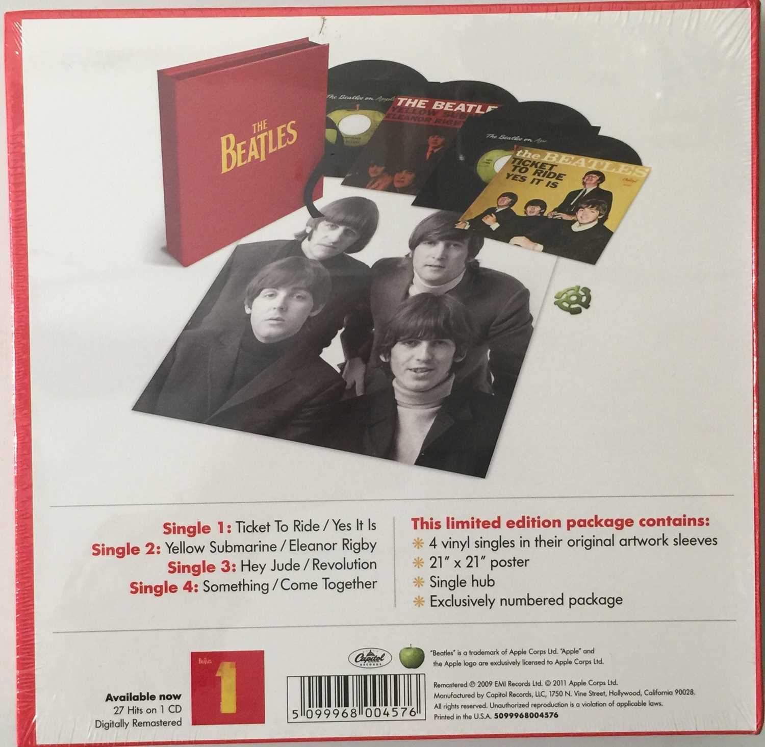 Lot 8 - THE BEATLES - 7"/ EPs COLLECTION