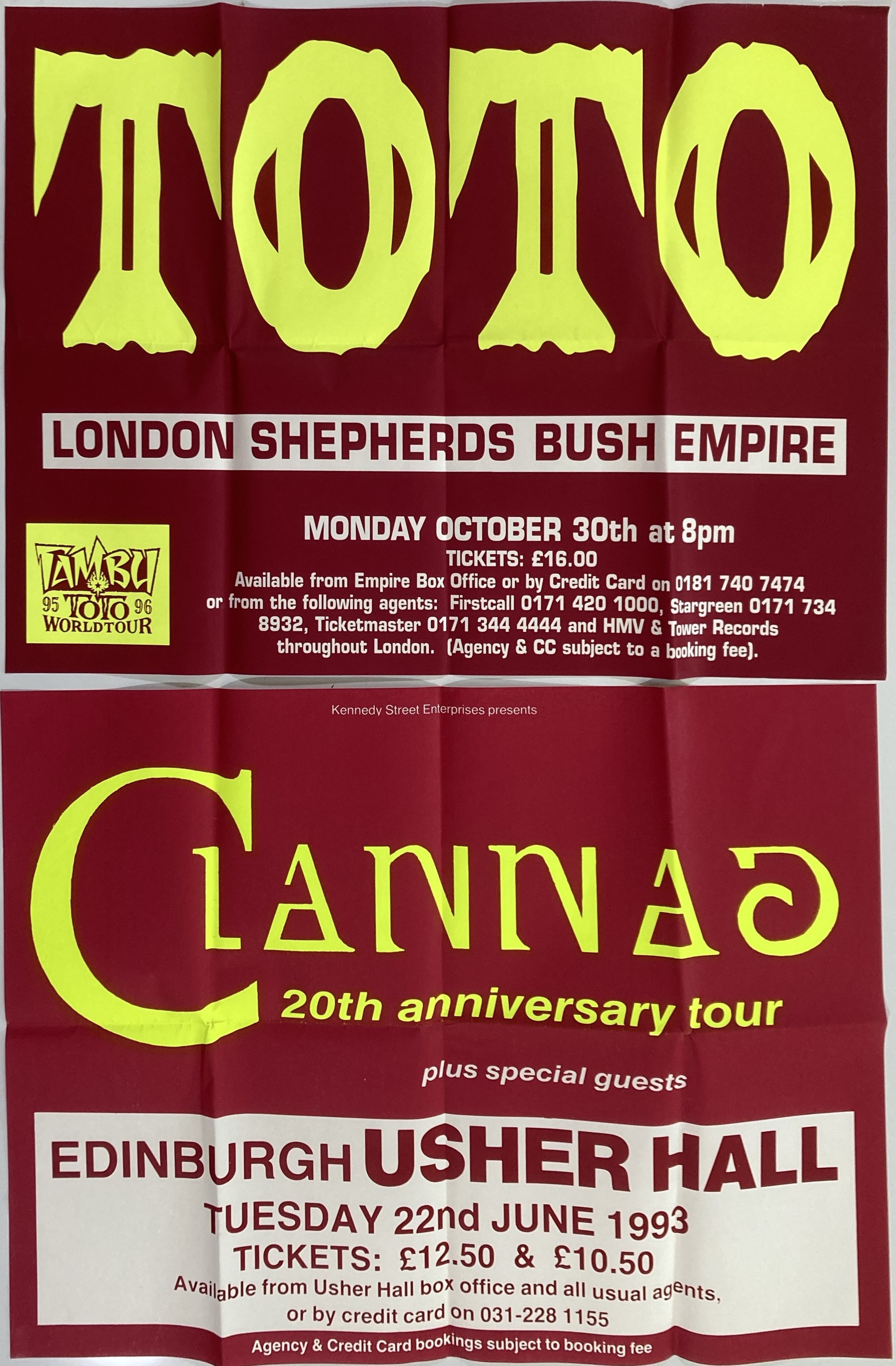 Lot 184 - FUNK / SOUL CONCERT POSTERS.