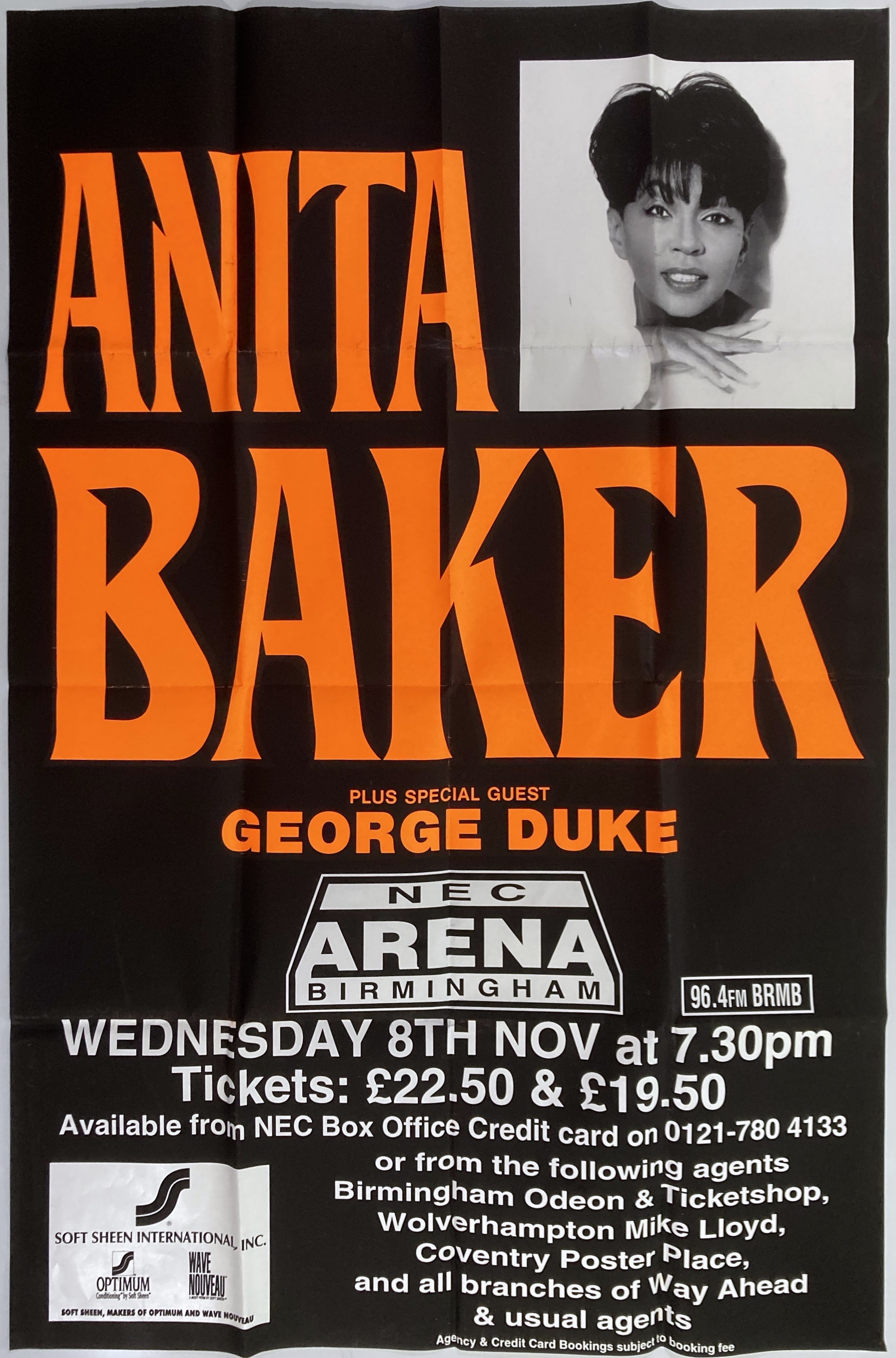 Lot 184 - FUNK / SOUL CONCERT POSTERS.