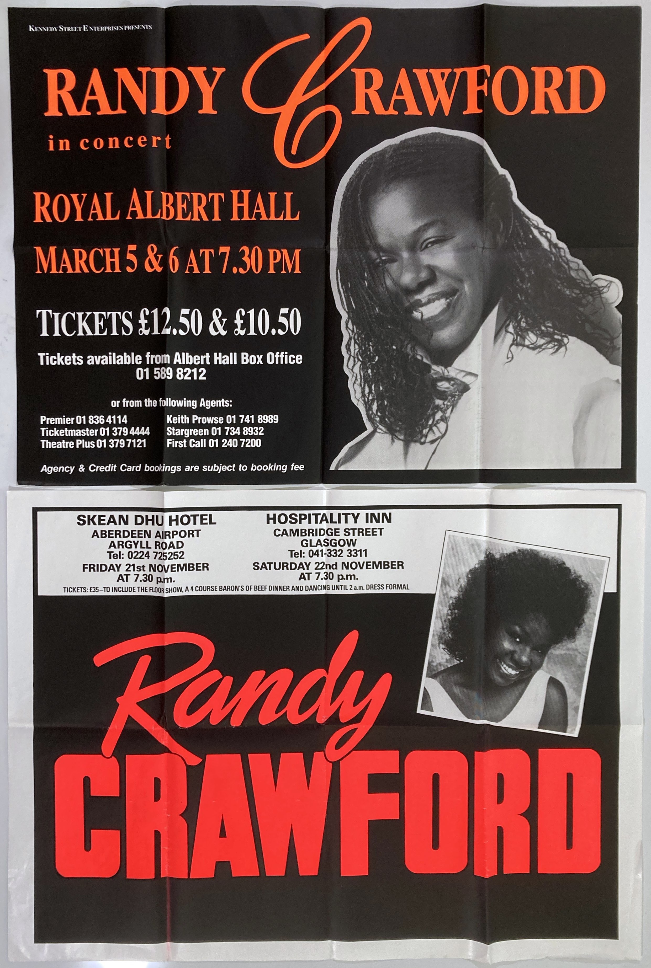 Lot 184 - FUNK / SOUL CONCERT POSTERS.