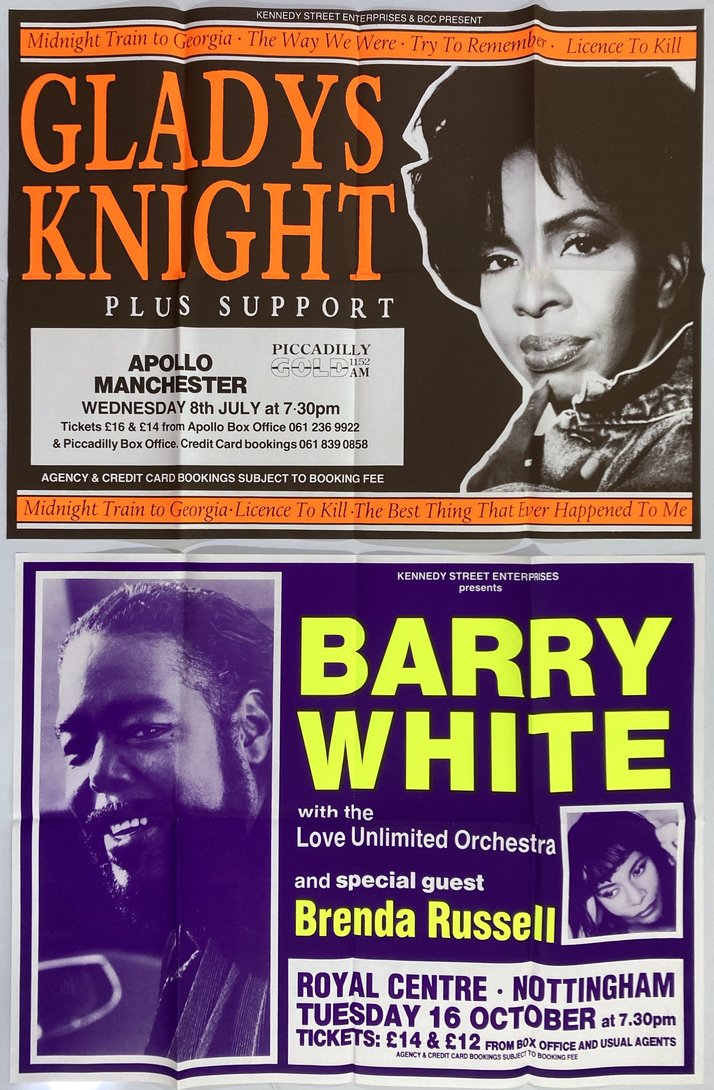 Lot 184 - FUNK / SOUL CONCERT POSTERS.