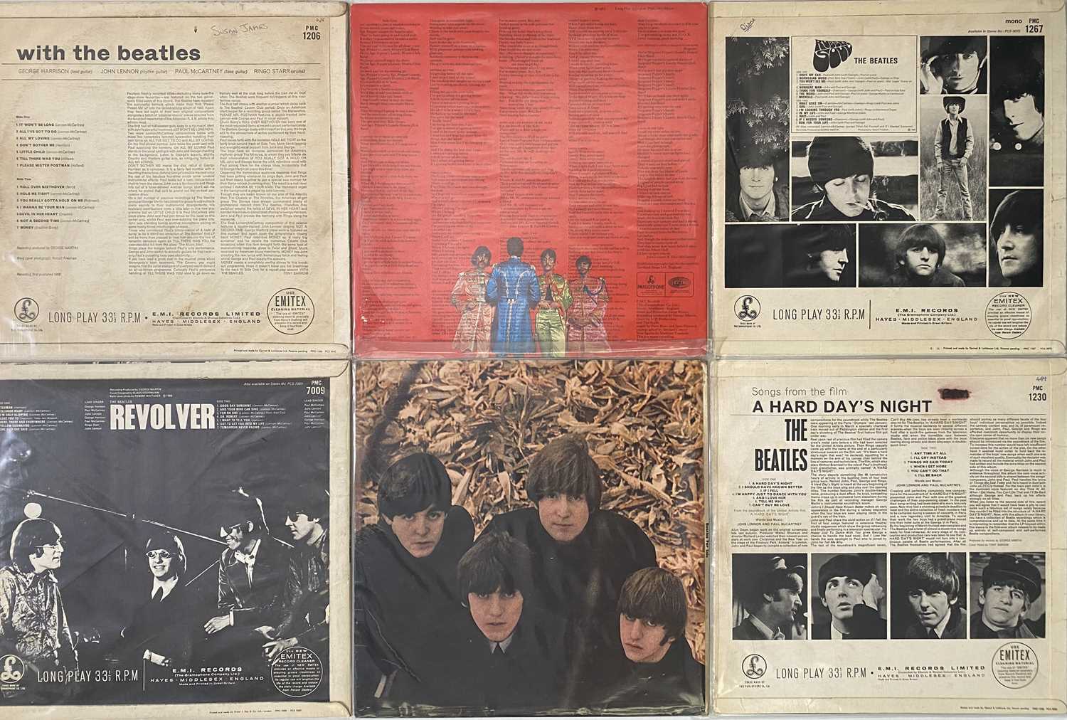 Lot 781 - THE BEATLES - 60s STUDIO LPs