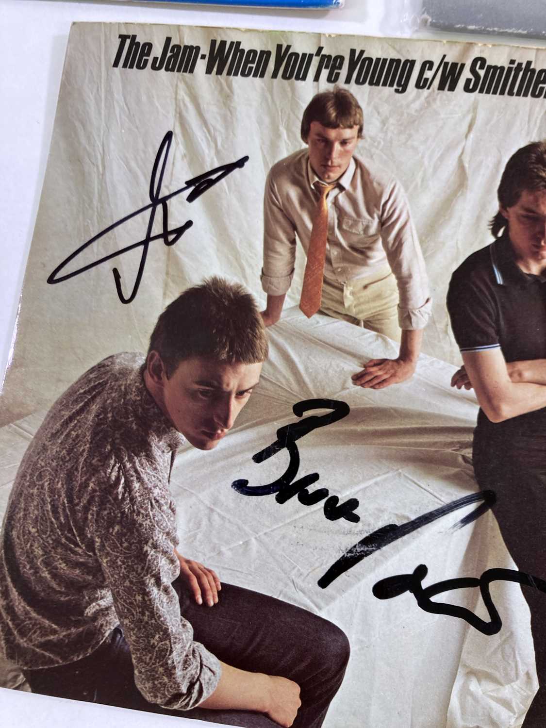 Lot 271 - INDIE AND PUNK - SIGNED ITEMS INC HAPPY