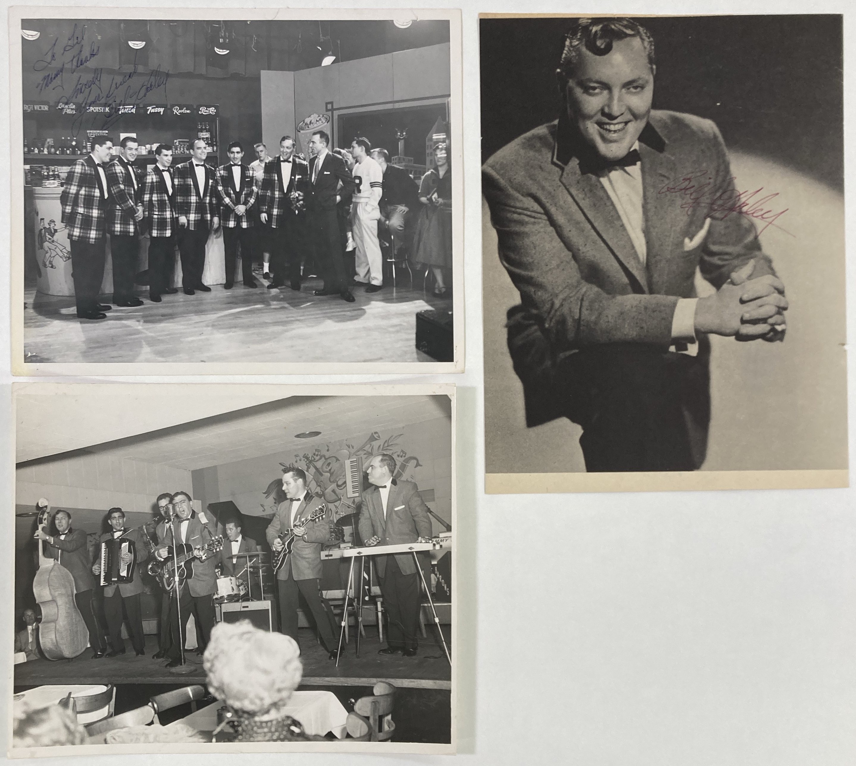 Lot 314 - BILL HALEY - SIGNED ITEMS AND EARLY
