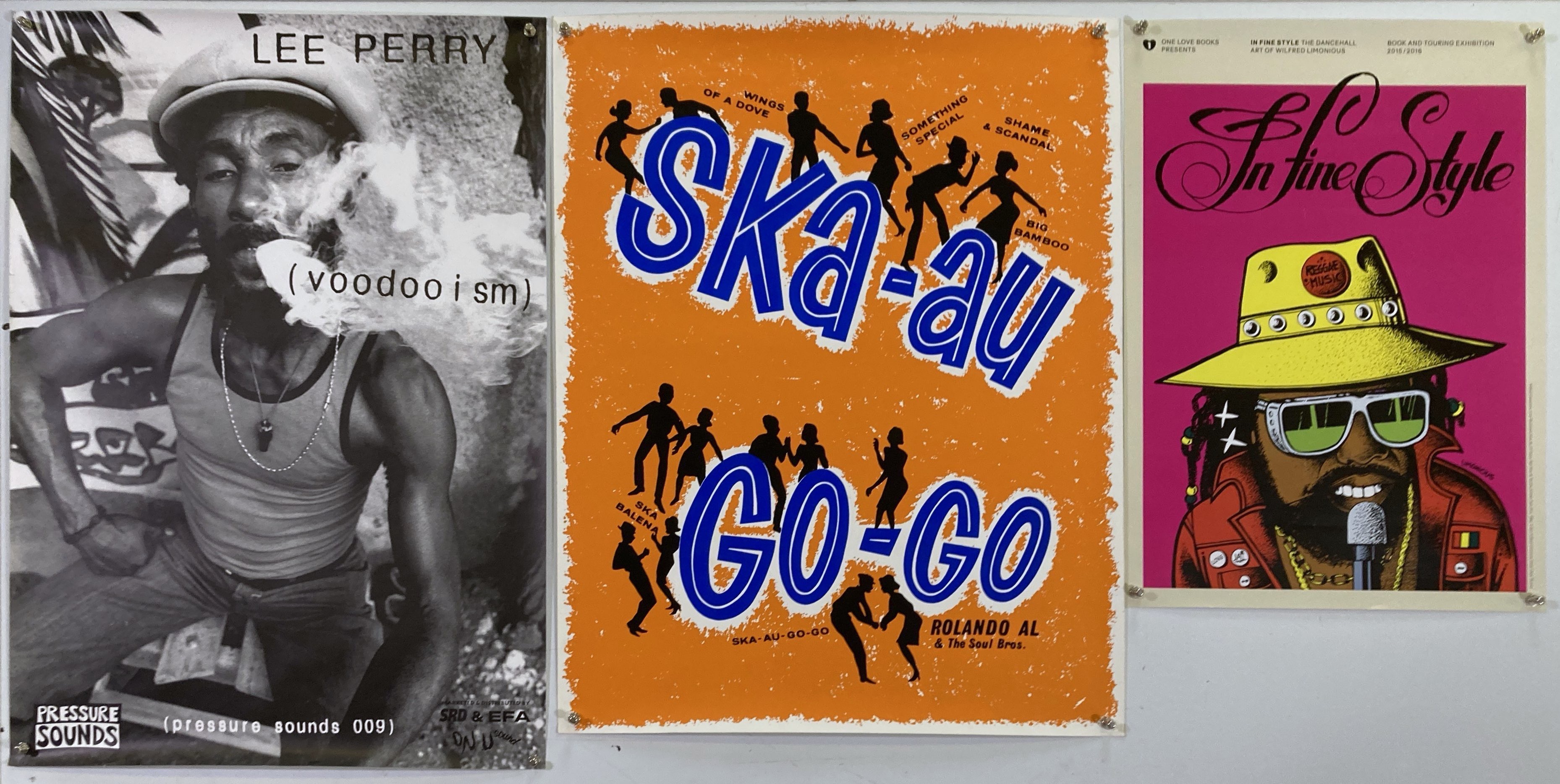 Lot 488 - REGGAE POSTERS - CONTEMPORARY EXAMPLES.