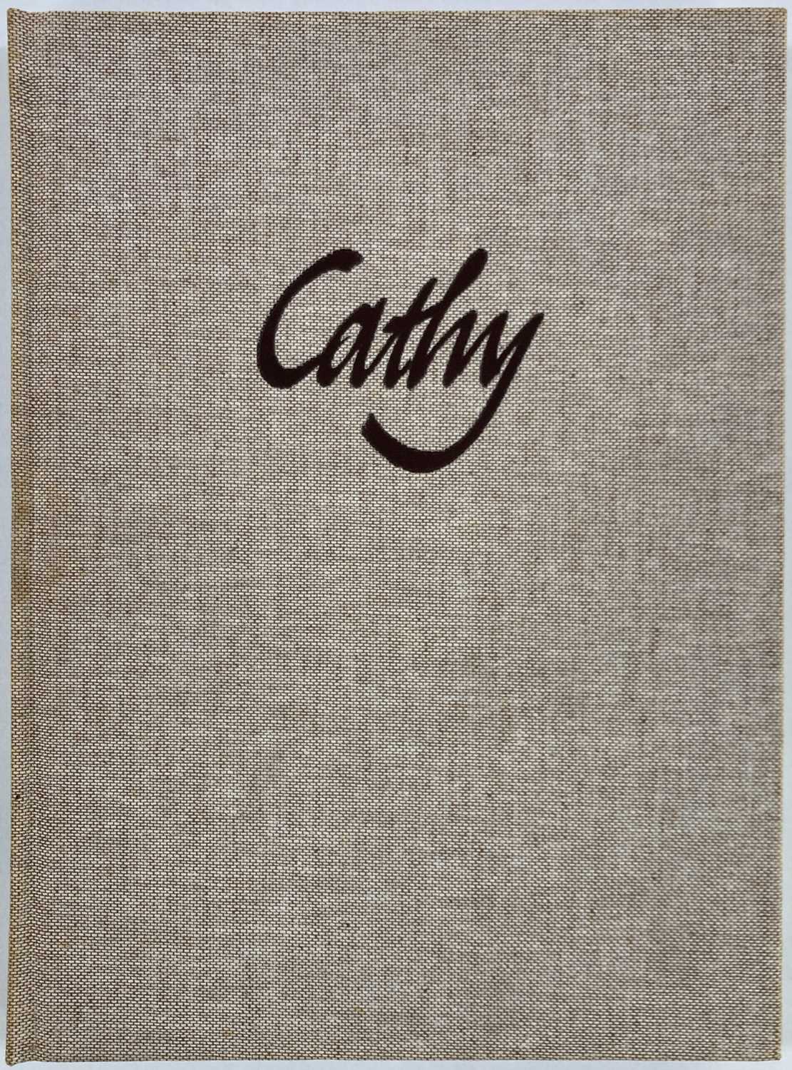 Lot 88 - KATE BUSH - RARE 'CATHY' PHOTOBOOK.