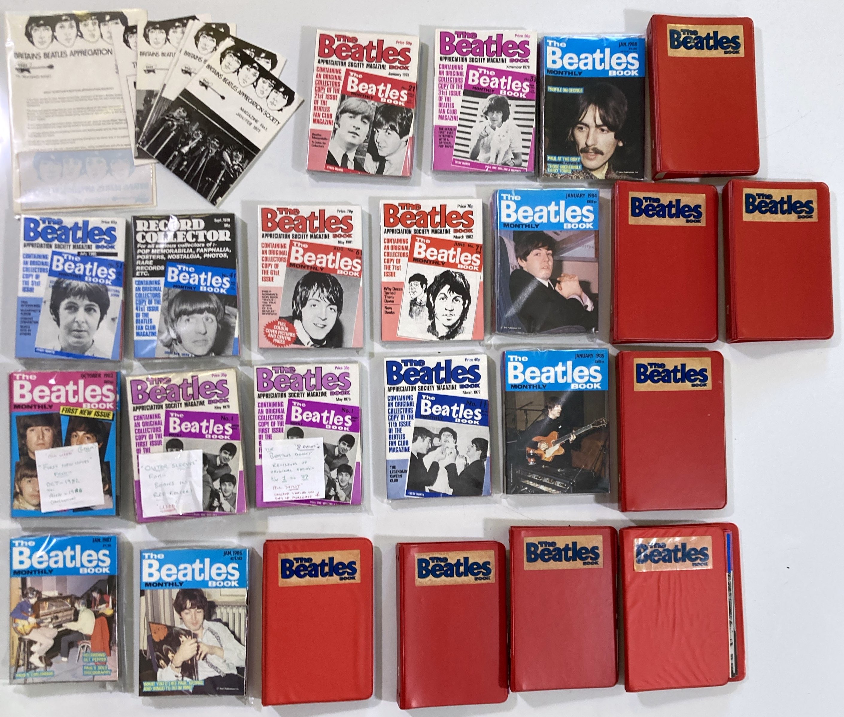Lot 173 - BEATLES MONTHLY MAGAZINES / APPRECIATION