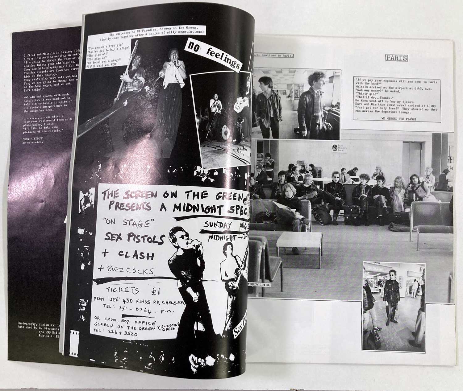 Lot 423 Sex Pistols Scrapbook