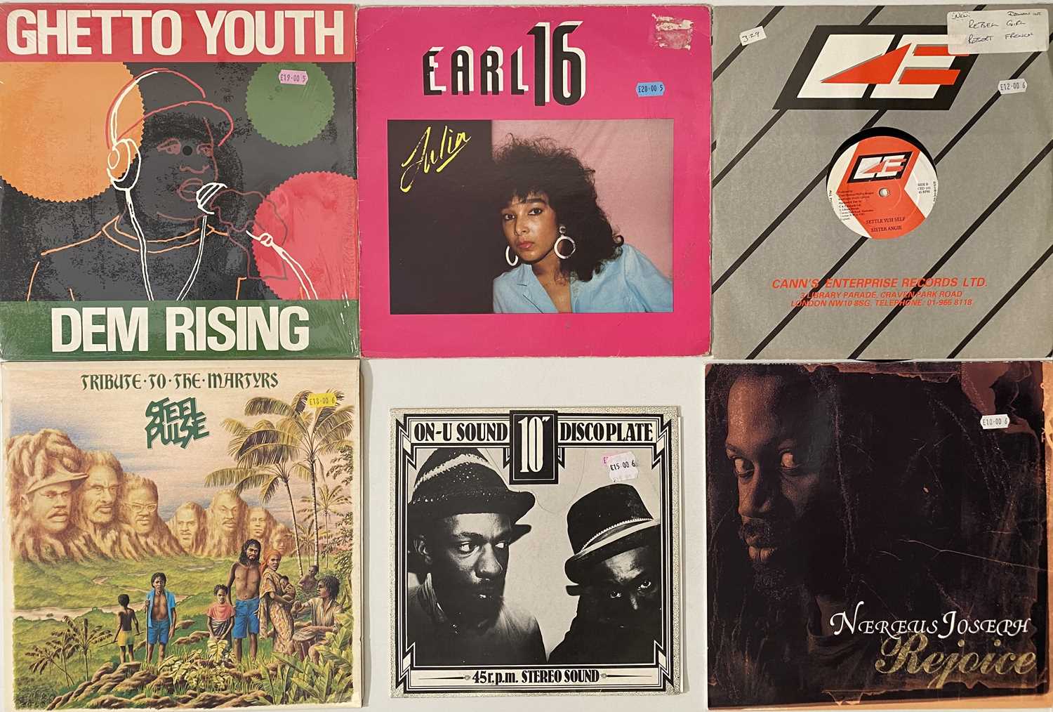 Lot 881 - REGGAE - LPs/ 12" PACK