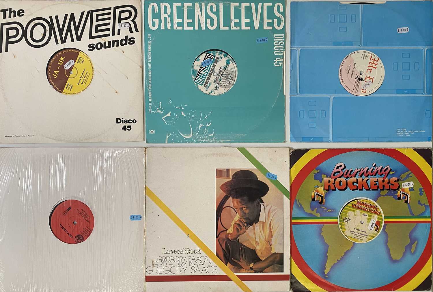 Lot 881 - REGGAE - LPs/ 12" PACK