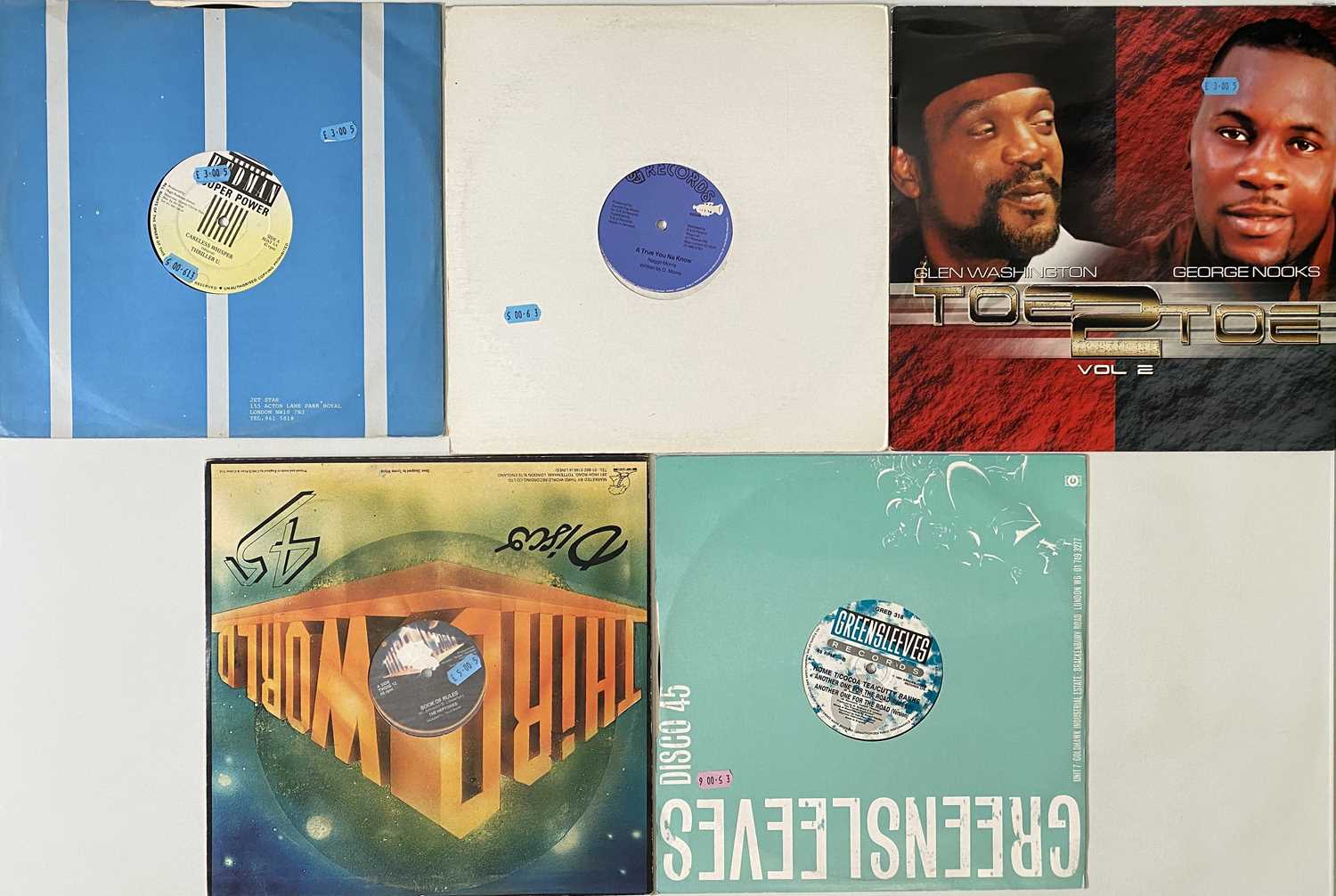 Lot 881 - REGGAE - LPs/ 12" PACK