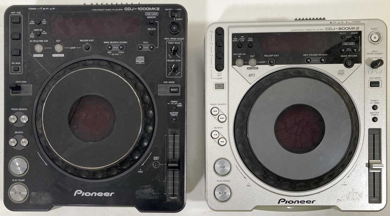 Lot 9 - PIONEER CDJ1000 MK2 & CDJ 800.