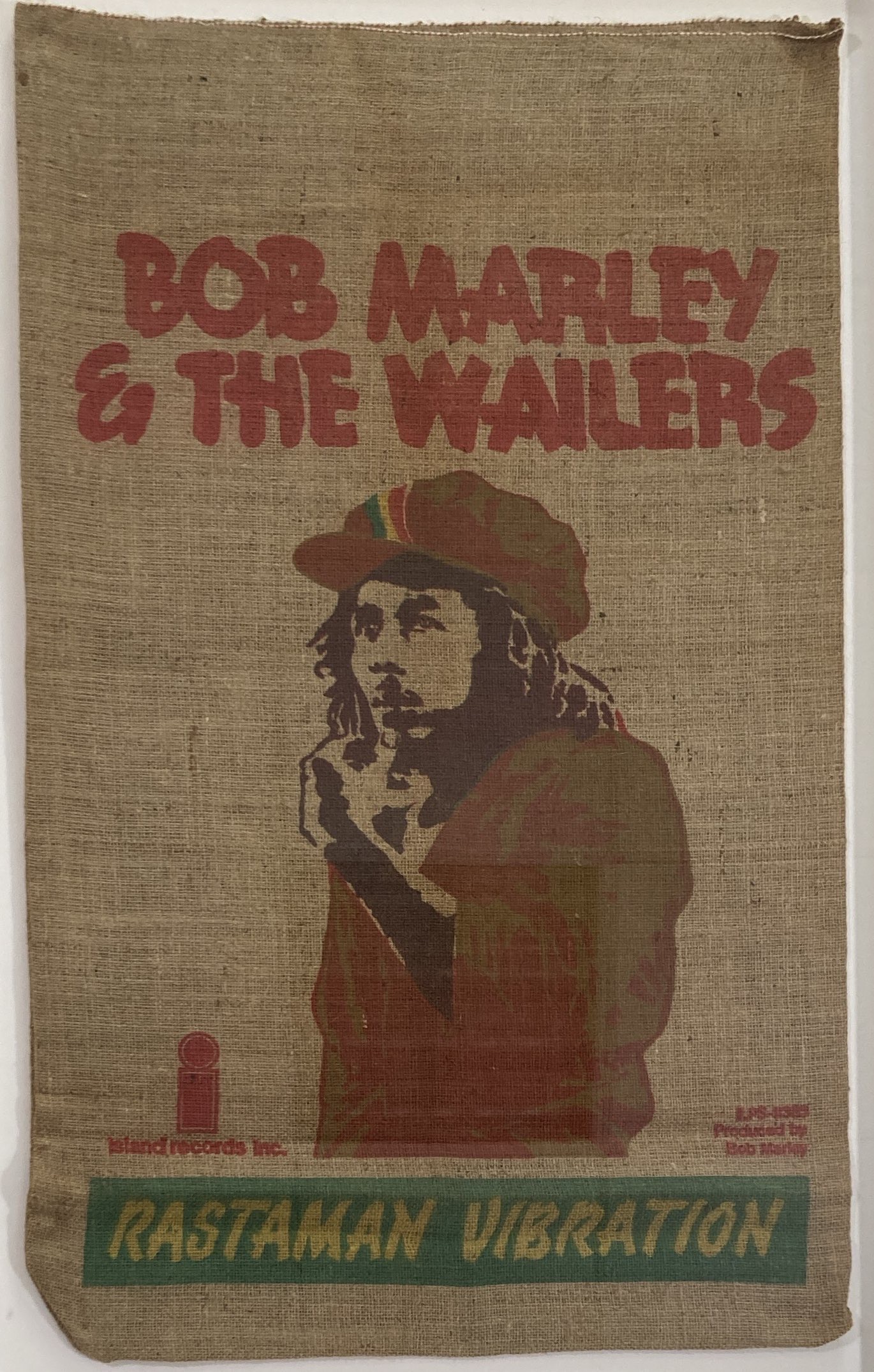 Lot 502 - BOB MARLEY - ORIGINAL RASTAMAN VIBRATION