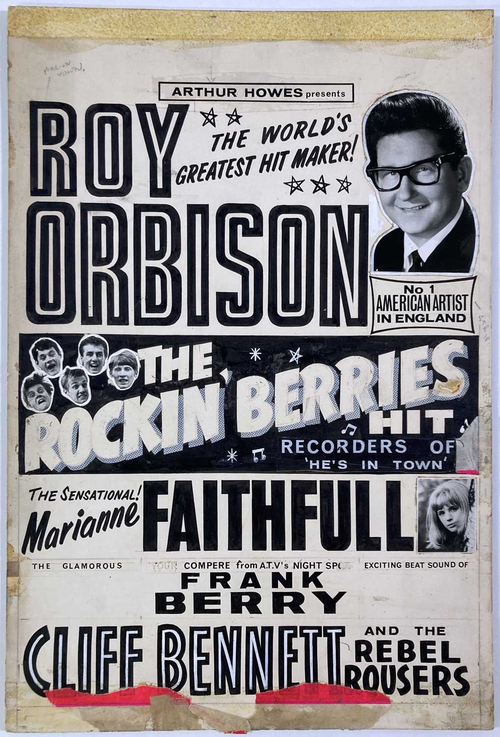 Lot 198 - ROY ORBISON, MARIANNE FAITHFULL - 1965