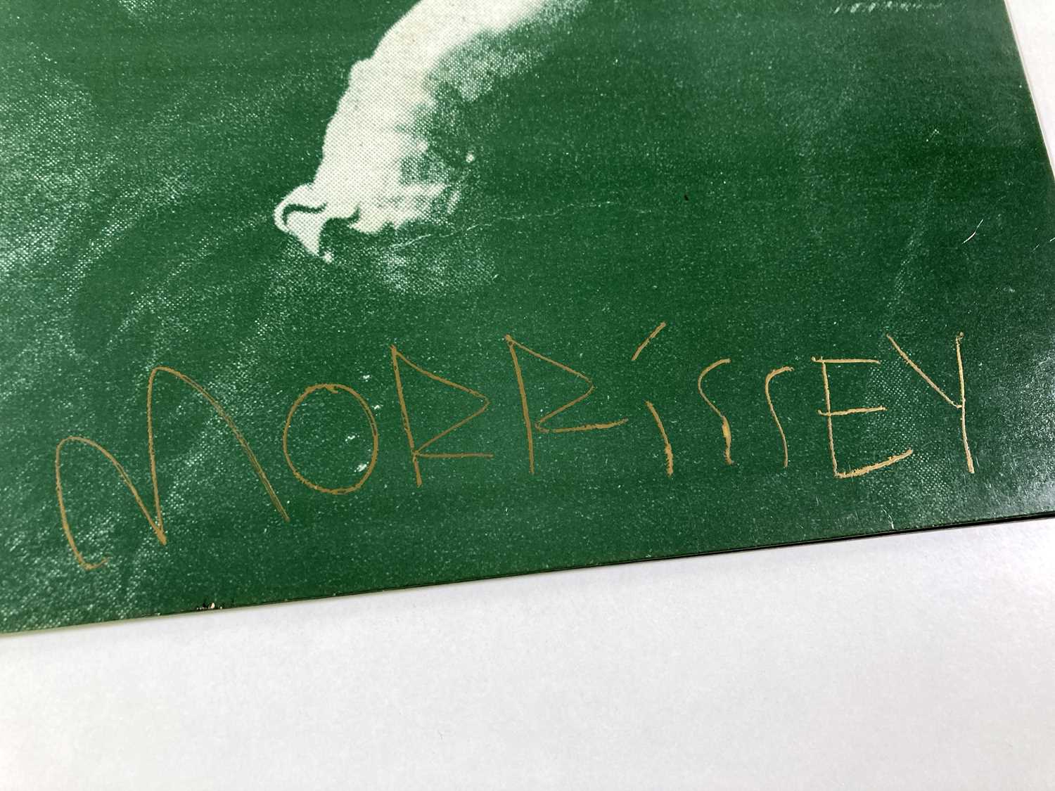 Lot 450 - MORRISSEY - SIGNED LP.